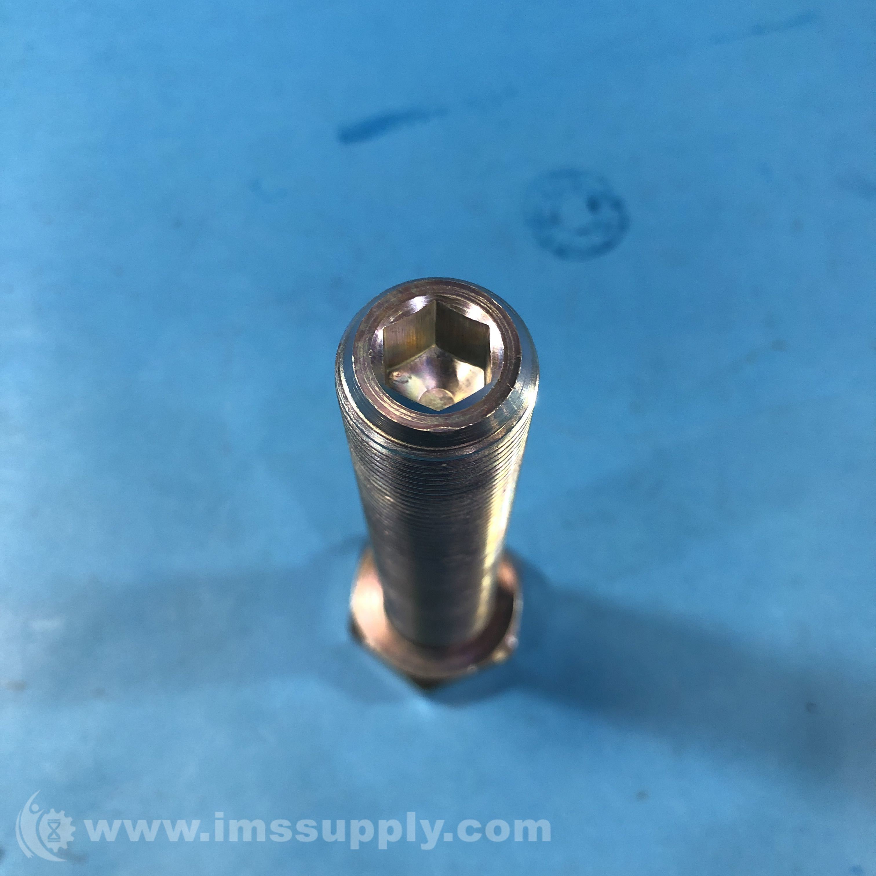 Misumi ANB20-100 Adjusting Stopper Screw, Hex Socket, Full Thread - IMS ...