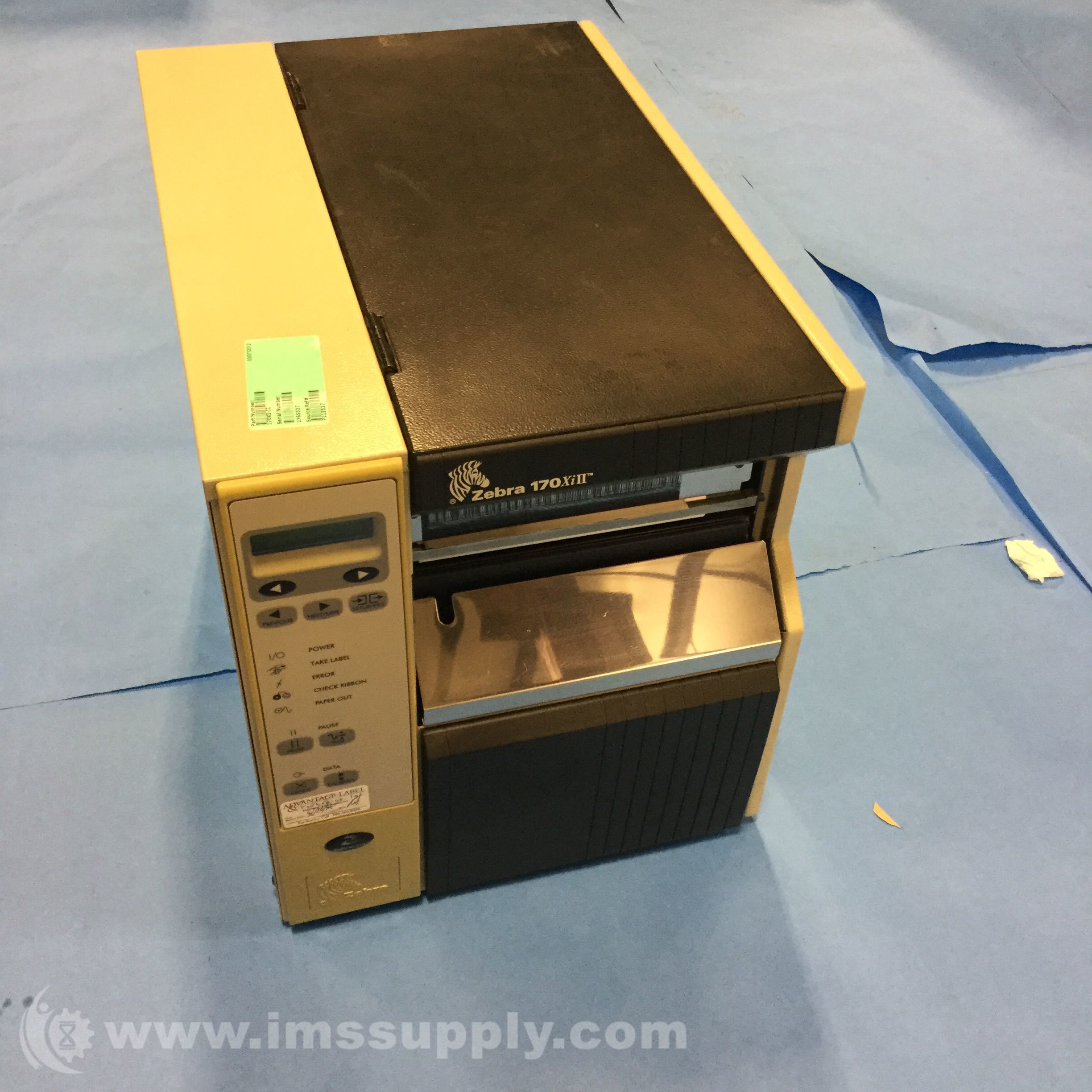 Zebra 170XI-II Label Machine 170XIII Thermal Transfer Printer - IMS Supply