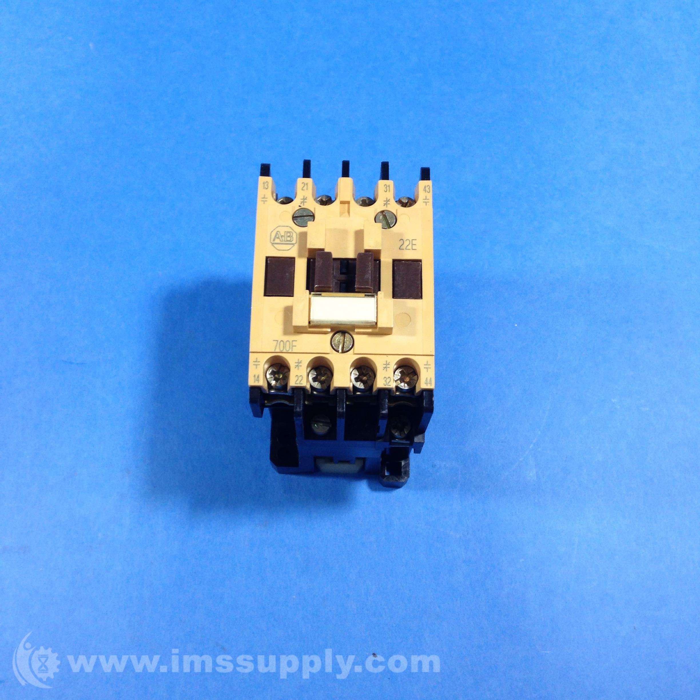 Allen Bradley 700-F220A1 Control Relay Series B Type F 110-120V - IMS ...