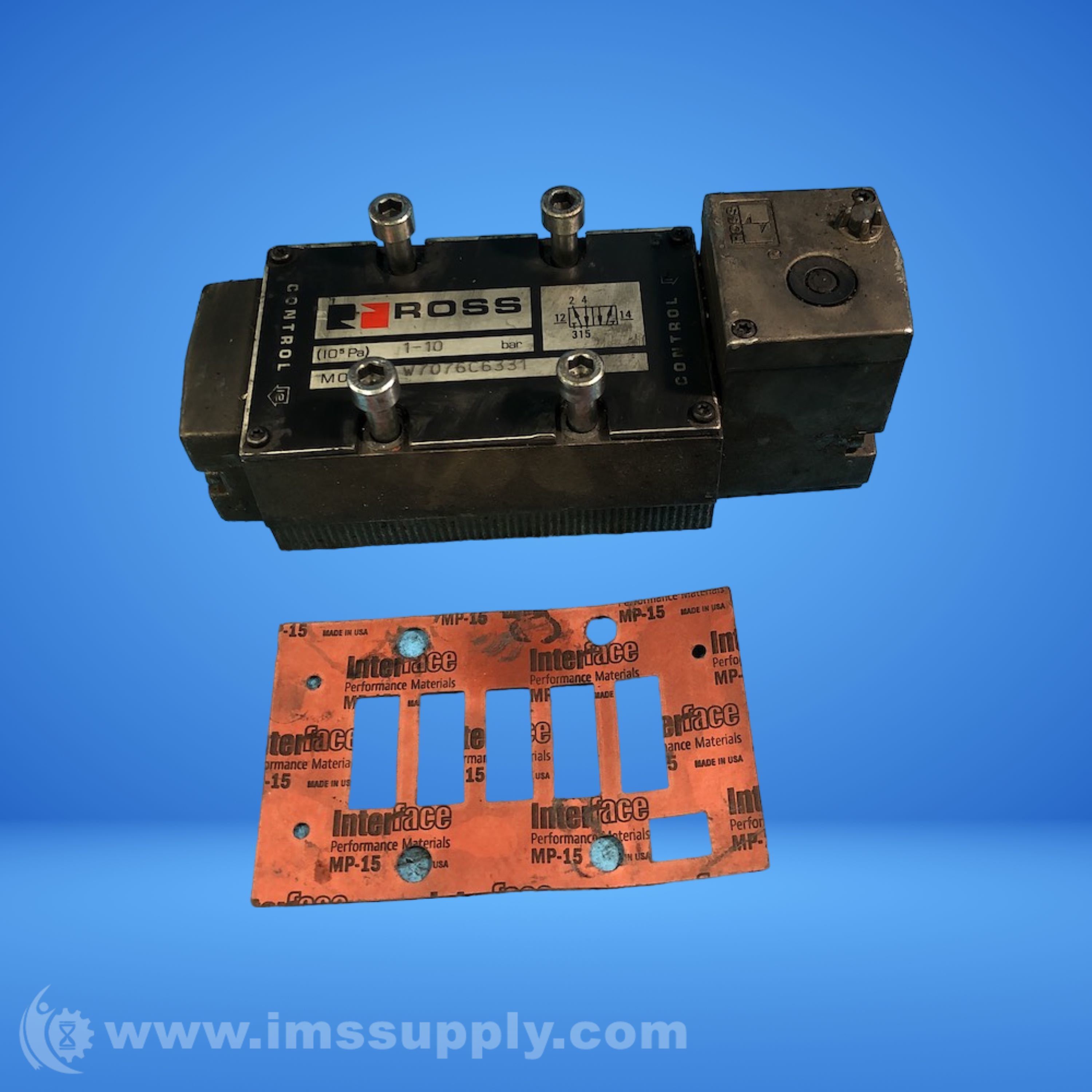 Ross W7076C6331 ANSI Valve Series Solenoid Valve - IMS Supply