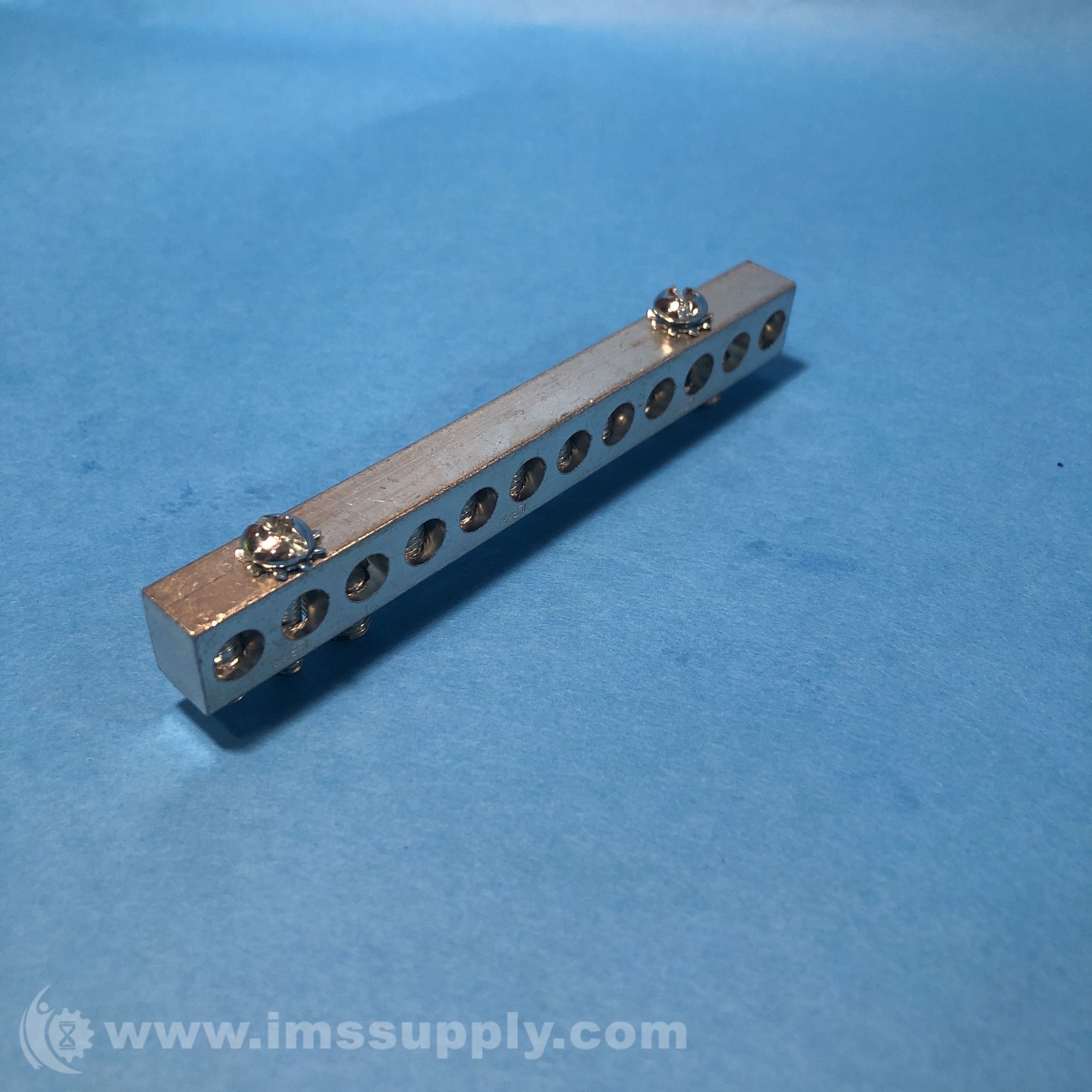 Ilsco Lsco Aluminum Neutral Lug Bar 12 Port Connector - IMS Supply