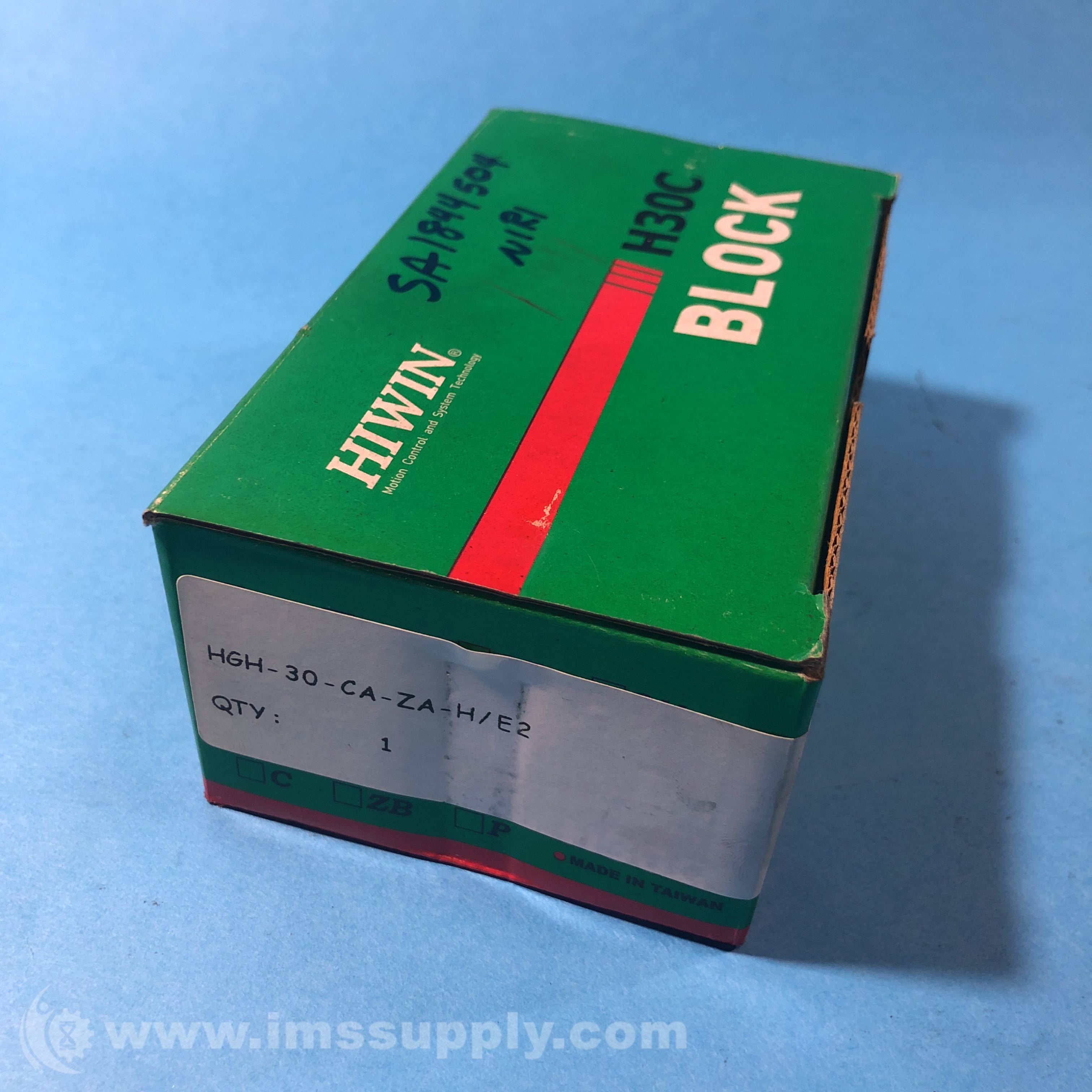 Hiwin HGH-30-CA-ZA-H/E2 Linear Guide Block - IMS Supply