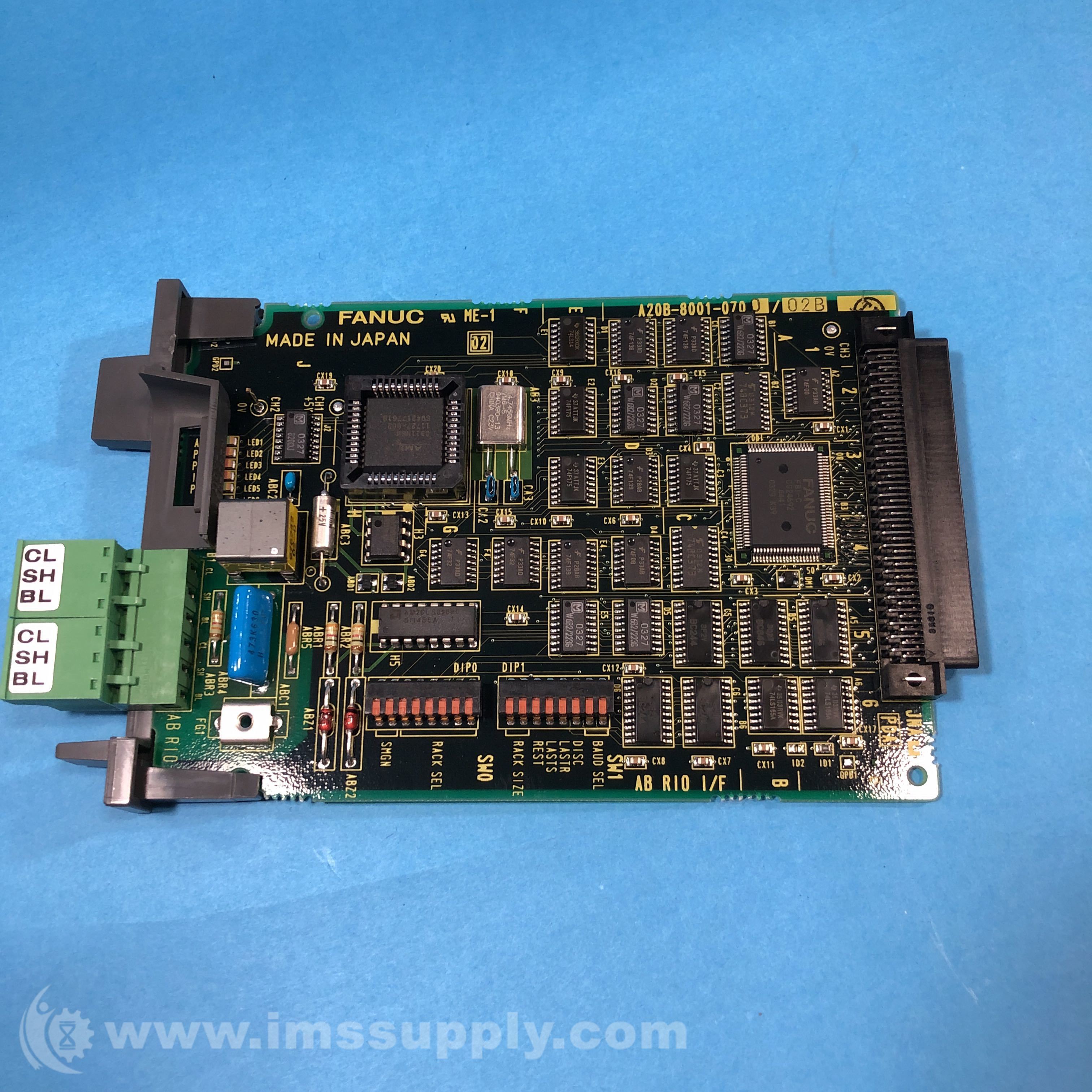 Fanuc A20B-8001-070/0/02B RIO Interface Card - IMS Supply