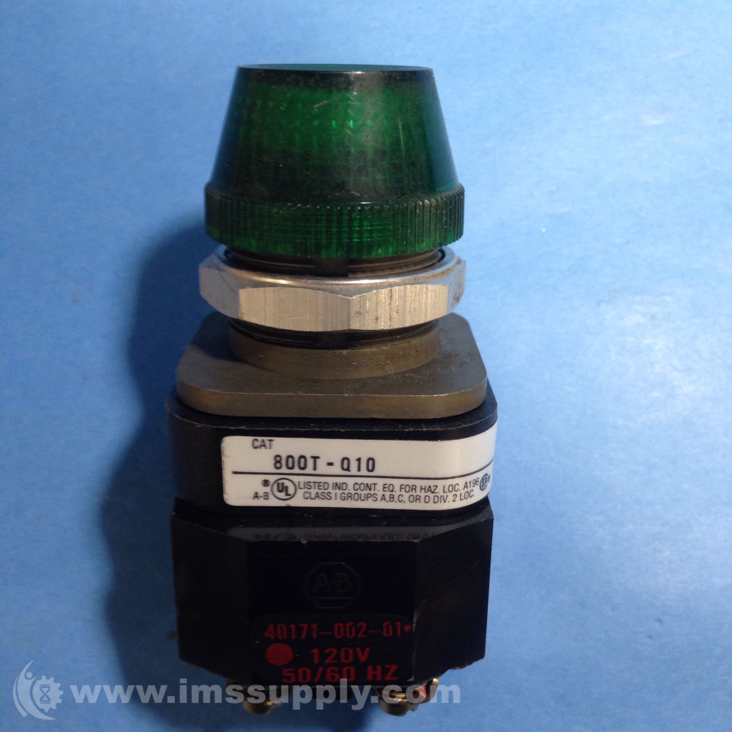 Allen Bradley 800T-Q10 30MM Pilot Light 800T PB - IMS Supply