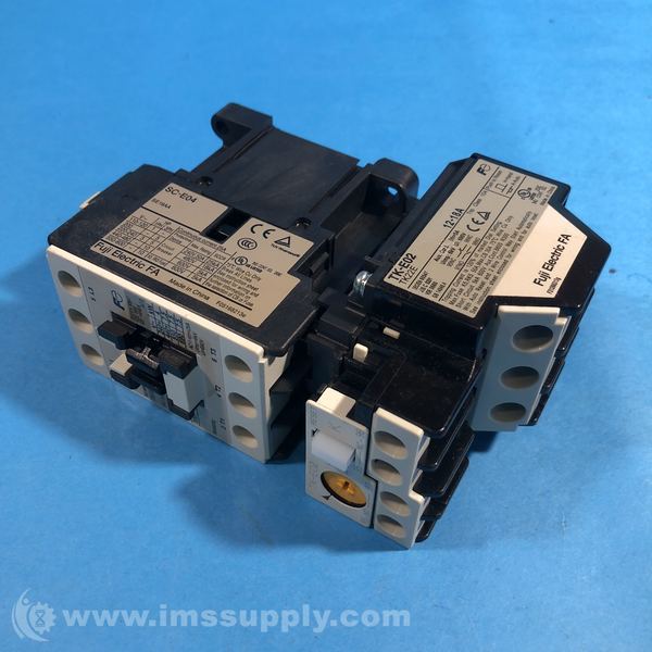 Fuji Electric SC-E04 Contactor 25AMP 24VDC Coil - IMS Supply