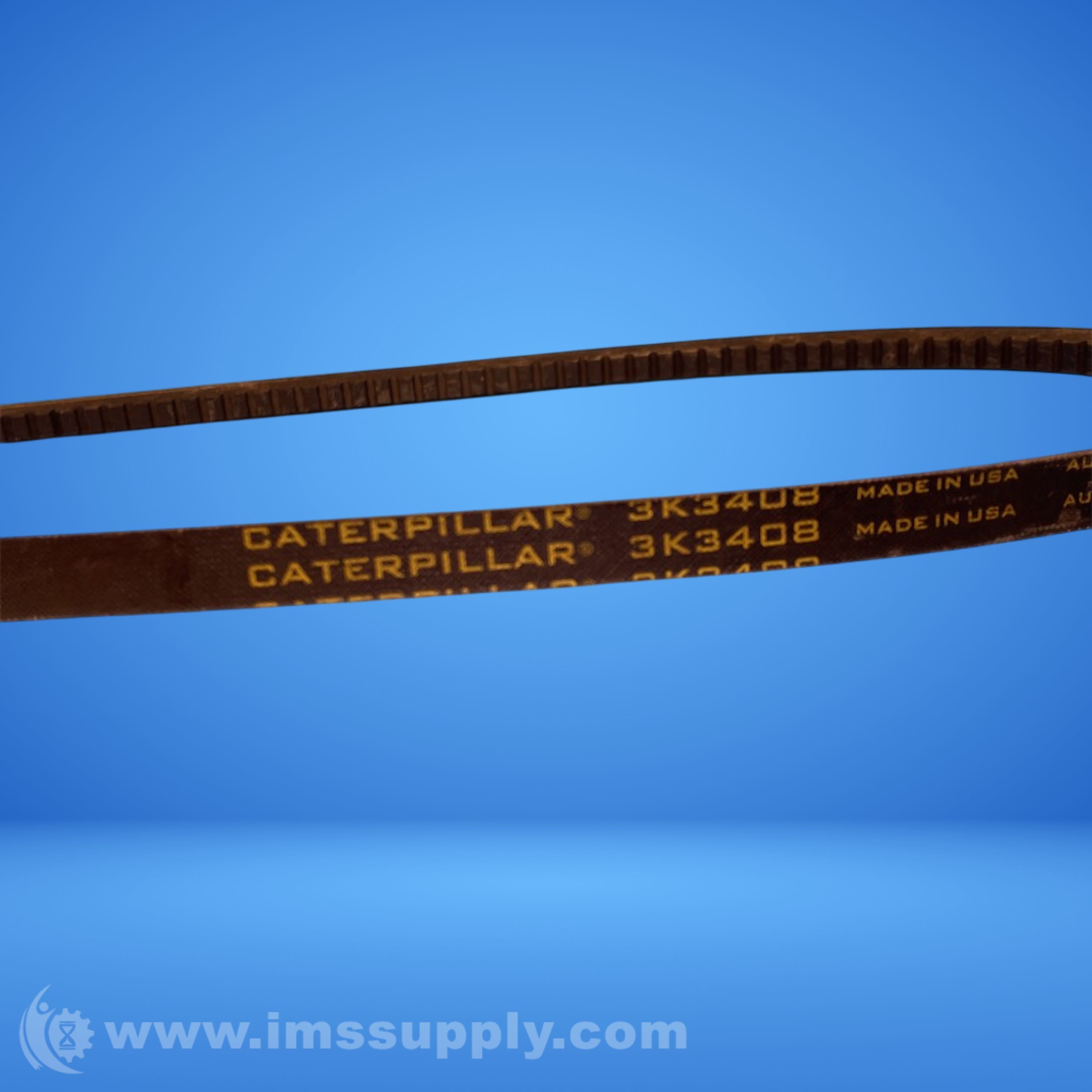 Caterpillar 3K3408 Black Cogged V-Belt - IMS Supply