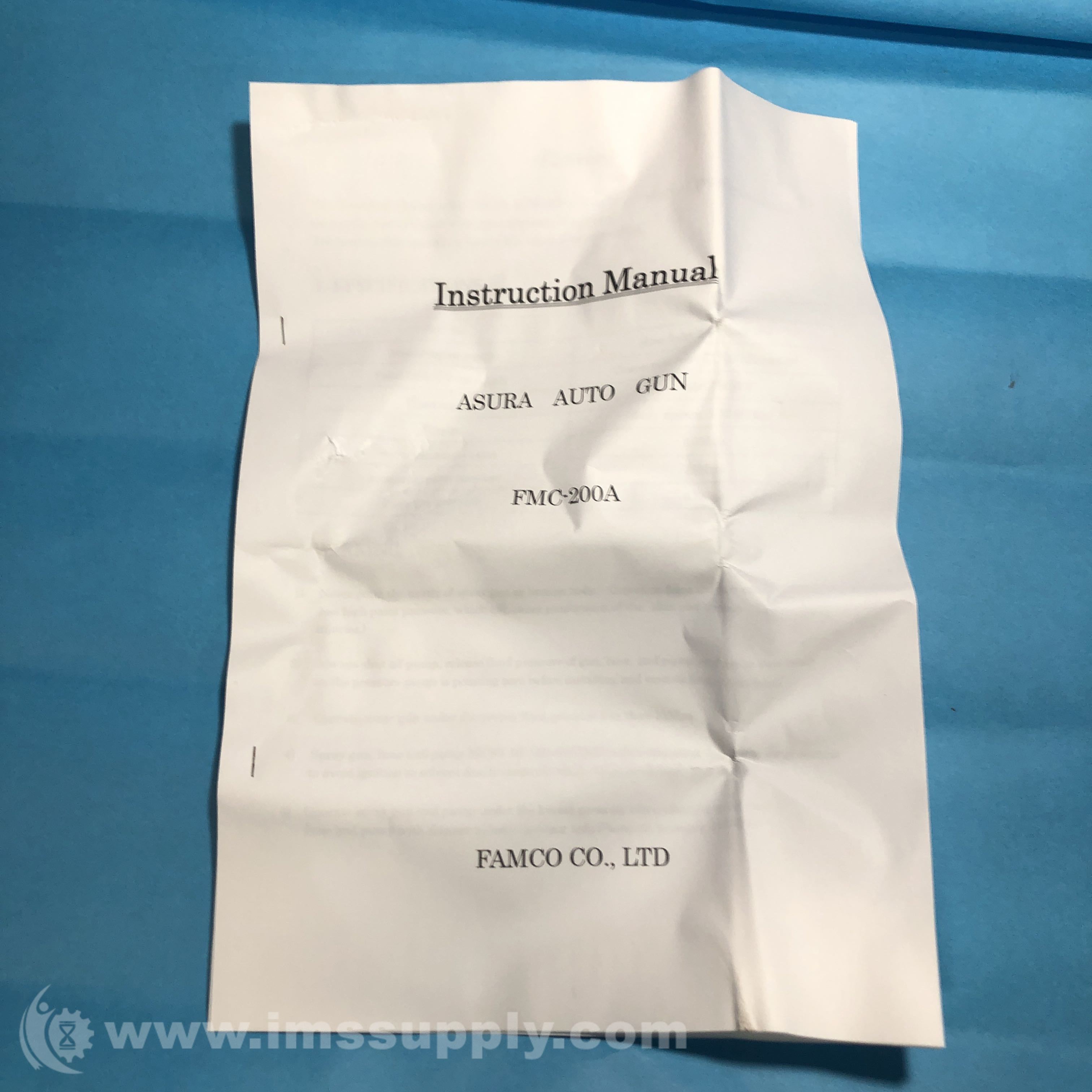 Famco Co FMC-200A Asura Auto Spray Gun - IMS Supply
