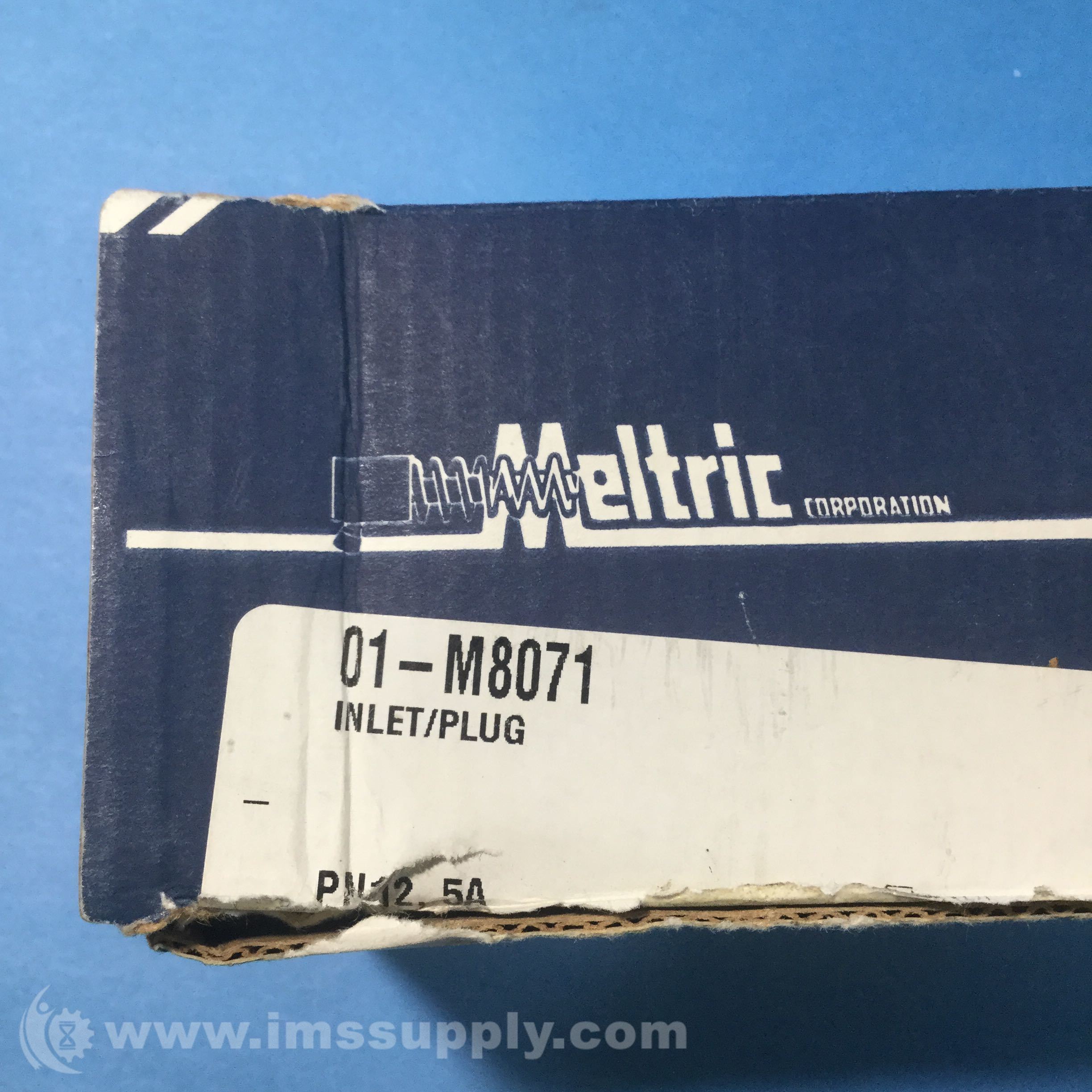 Meltric 01-M8071 Poly PN12, Multi-Pins, Male, Inlet/Plug, 7.5A - IMS Supply
