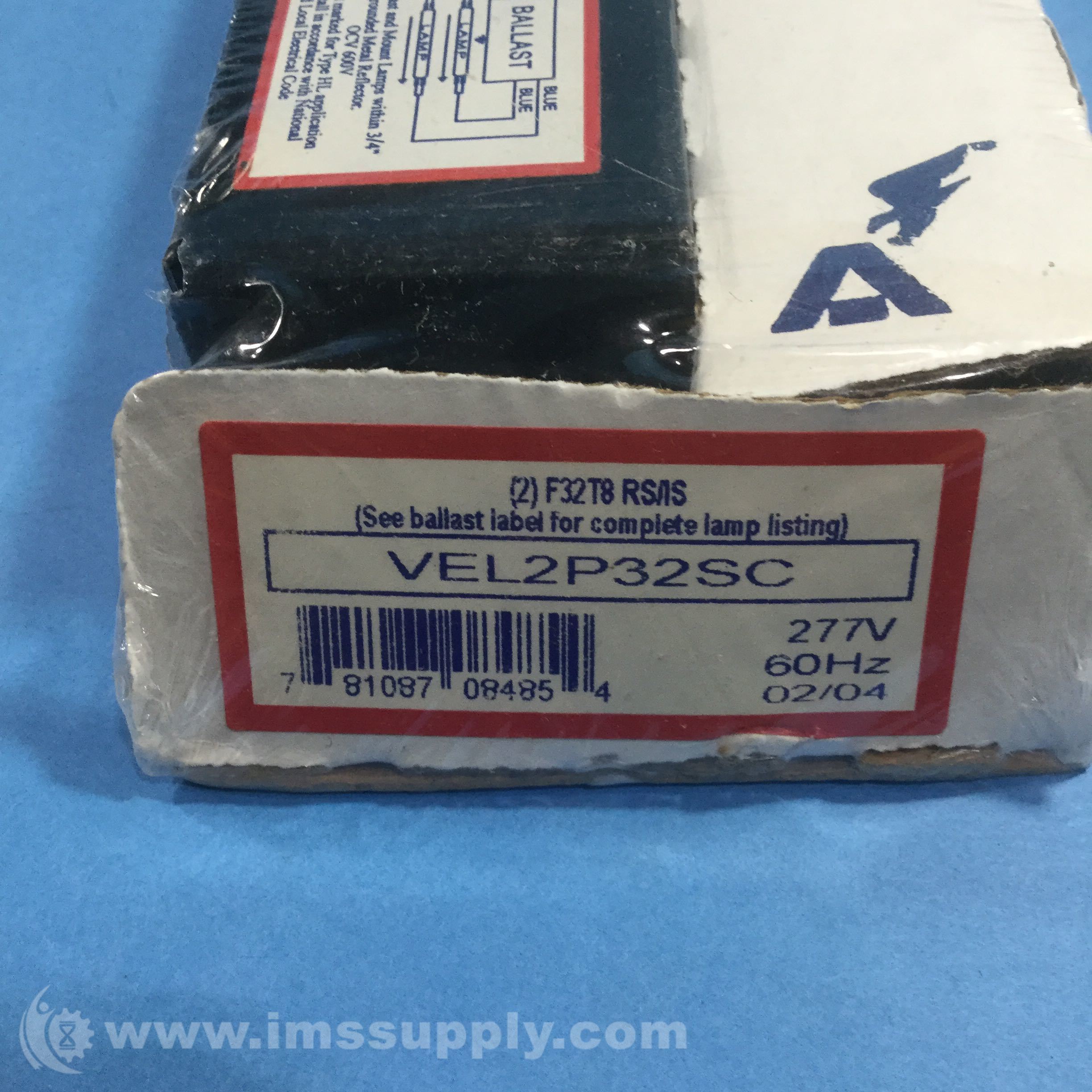 Advance VEL-2P32-SC Electronic Ballast, T8 Lamps, 277V - IMS Supply