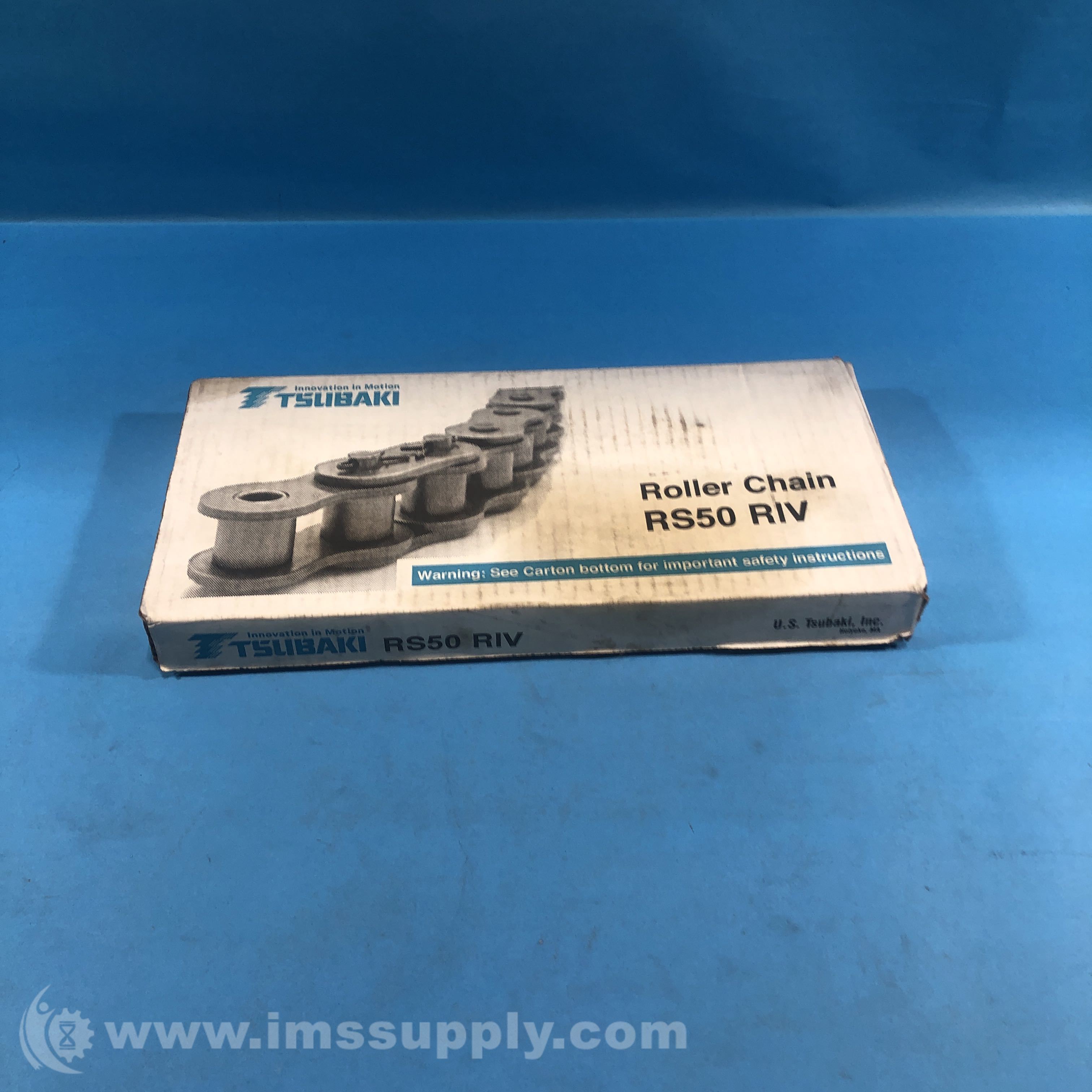 Tsubaki RS50 RIV Roller Chain - IMS Supply