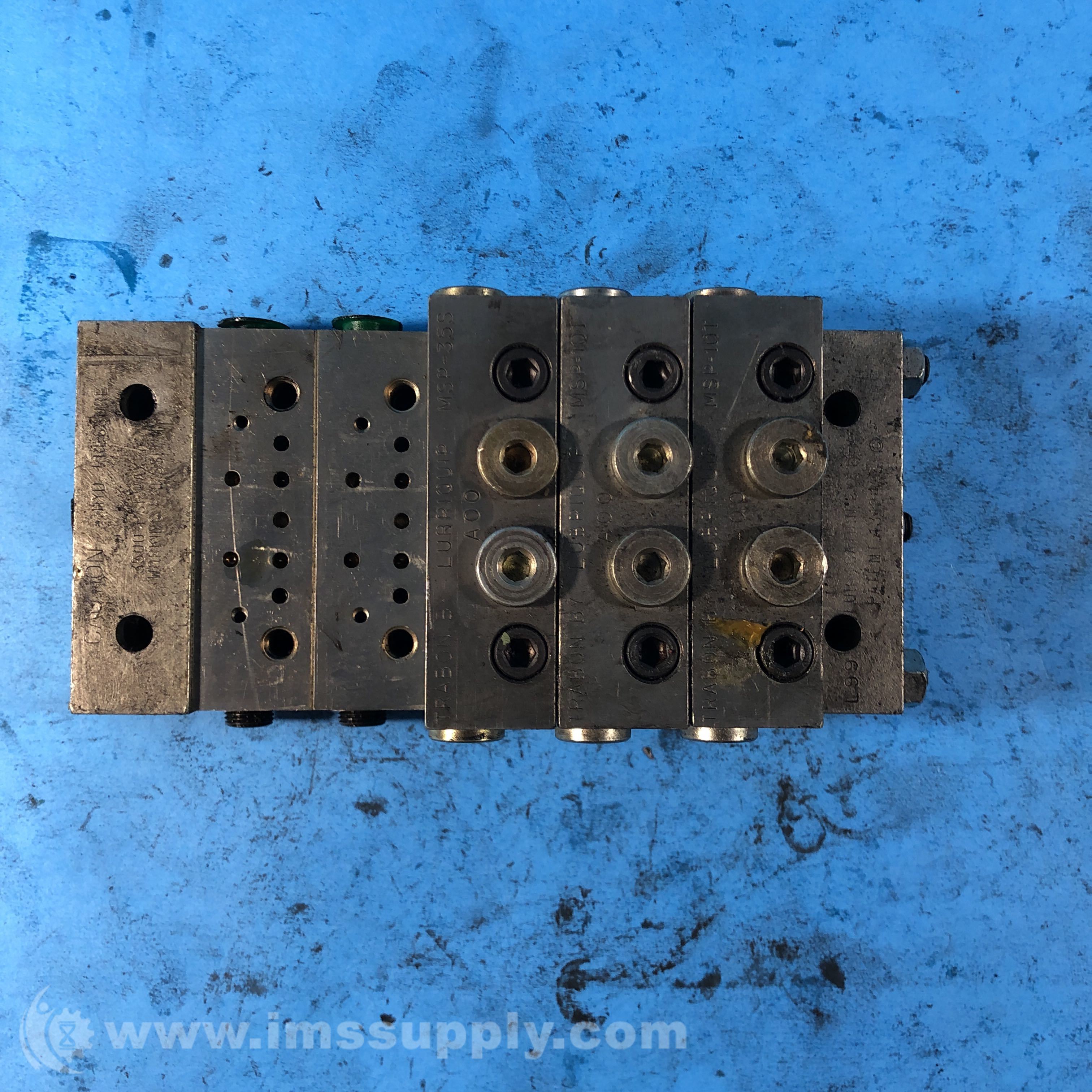Trabon Lubrication Systems Hydraulic Manifold, MSP-35S, MSP-101 - IMS ...