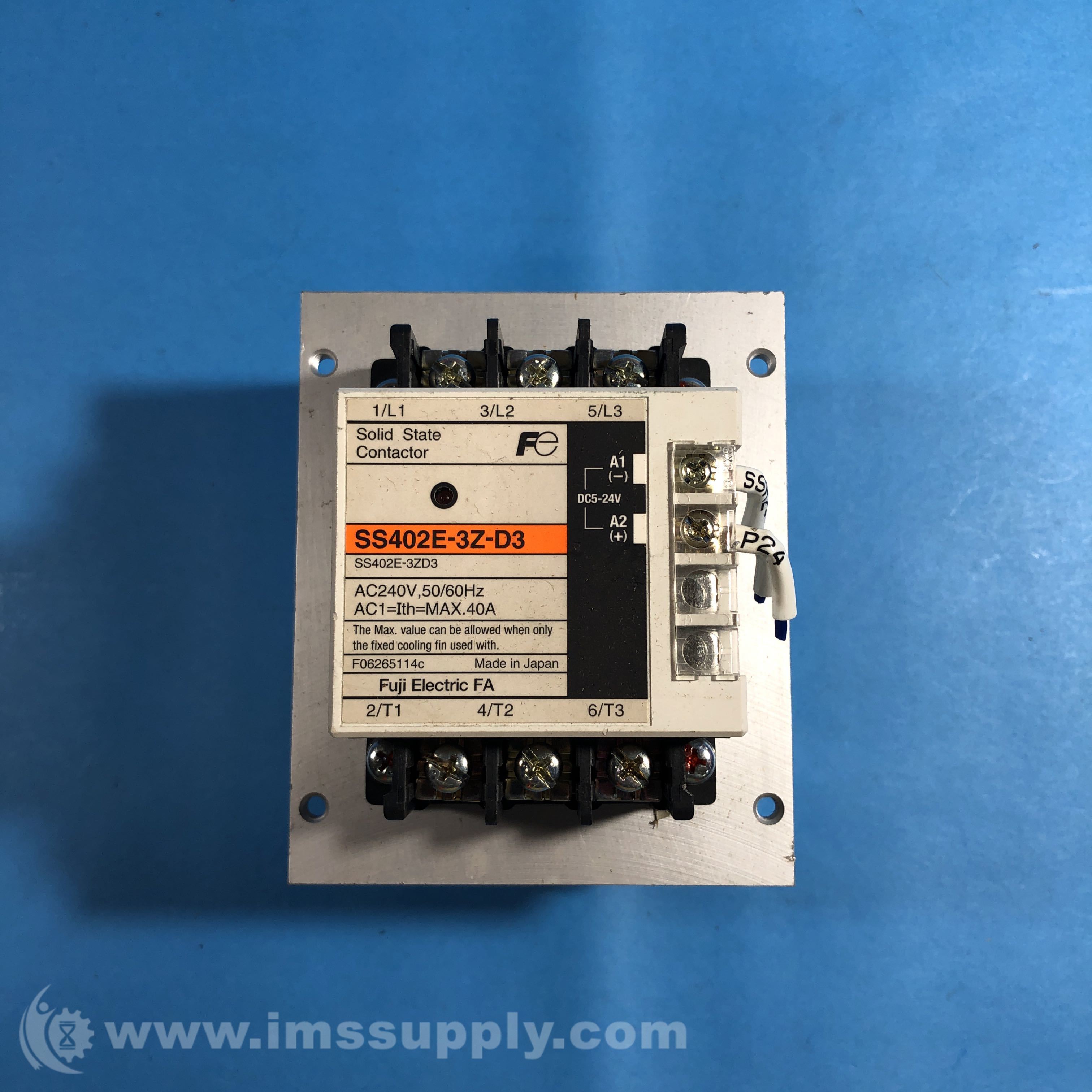 Fuji Electric SS402E-3Z-D3 Solid State Contactor - IMS Supply