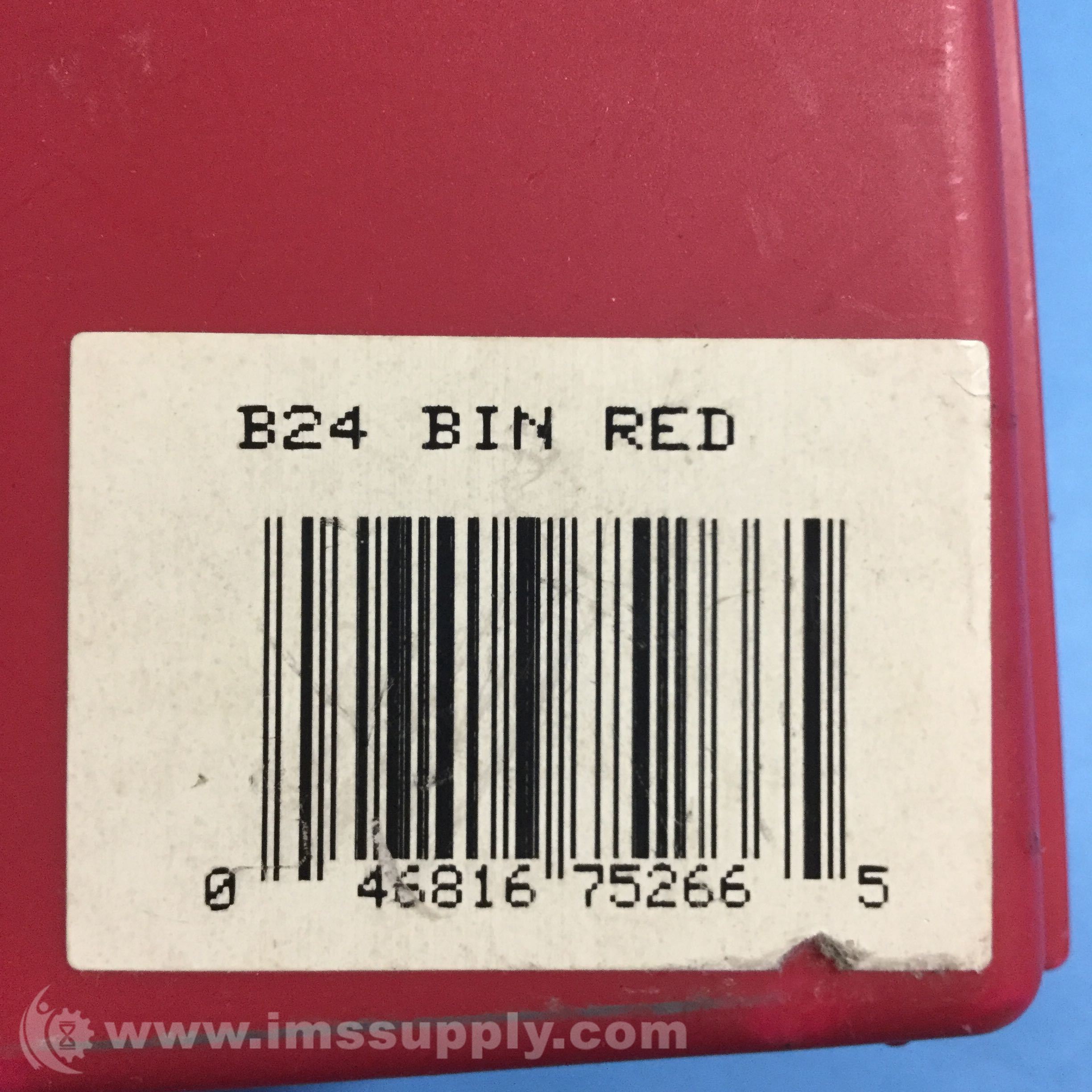 Empak B24 Red Storage Container - IMS Supply
