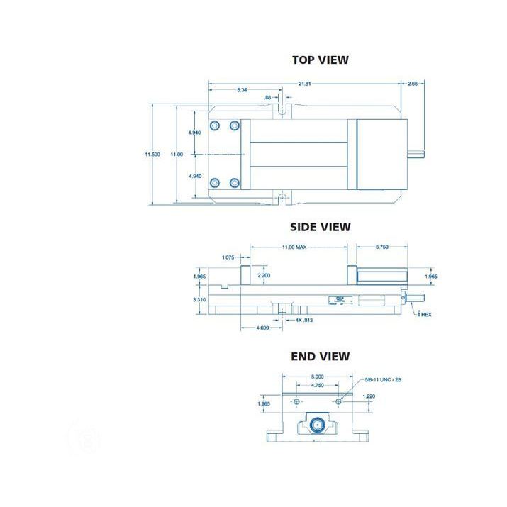 TE-CO PWS-8110 8 Single Station Parlec Vise - IMS Supply