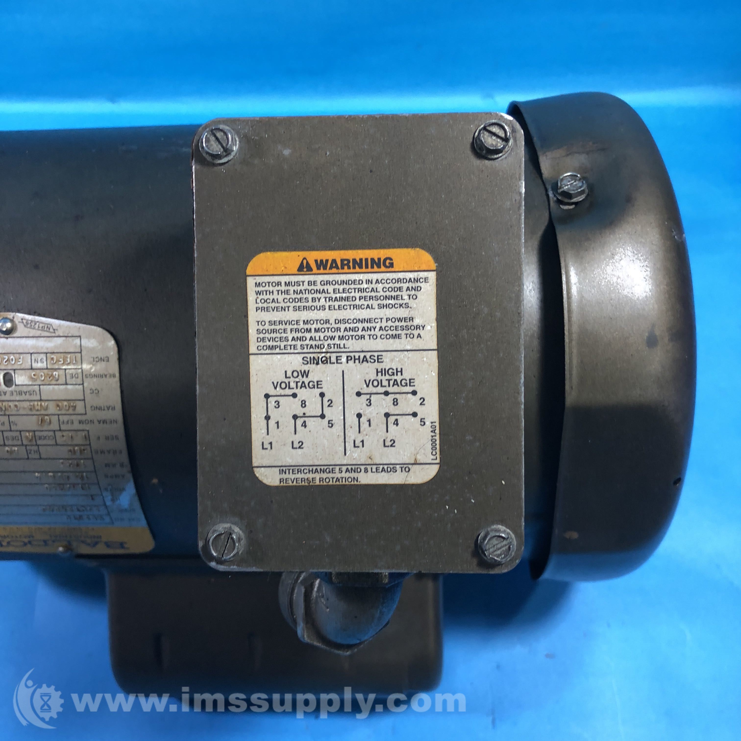 BALDOR ELECTRIC VL3510 - IMS Supply