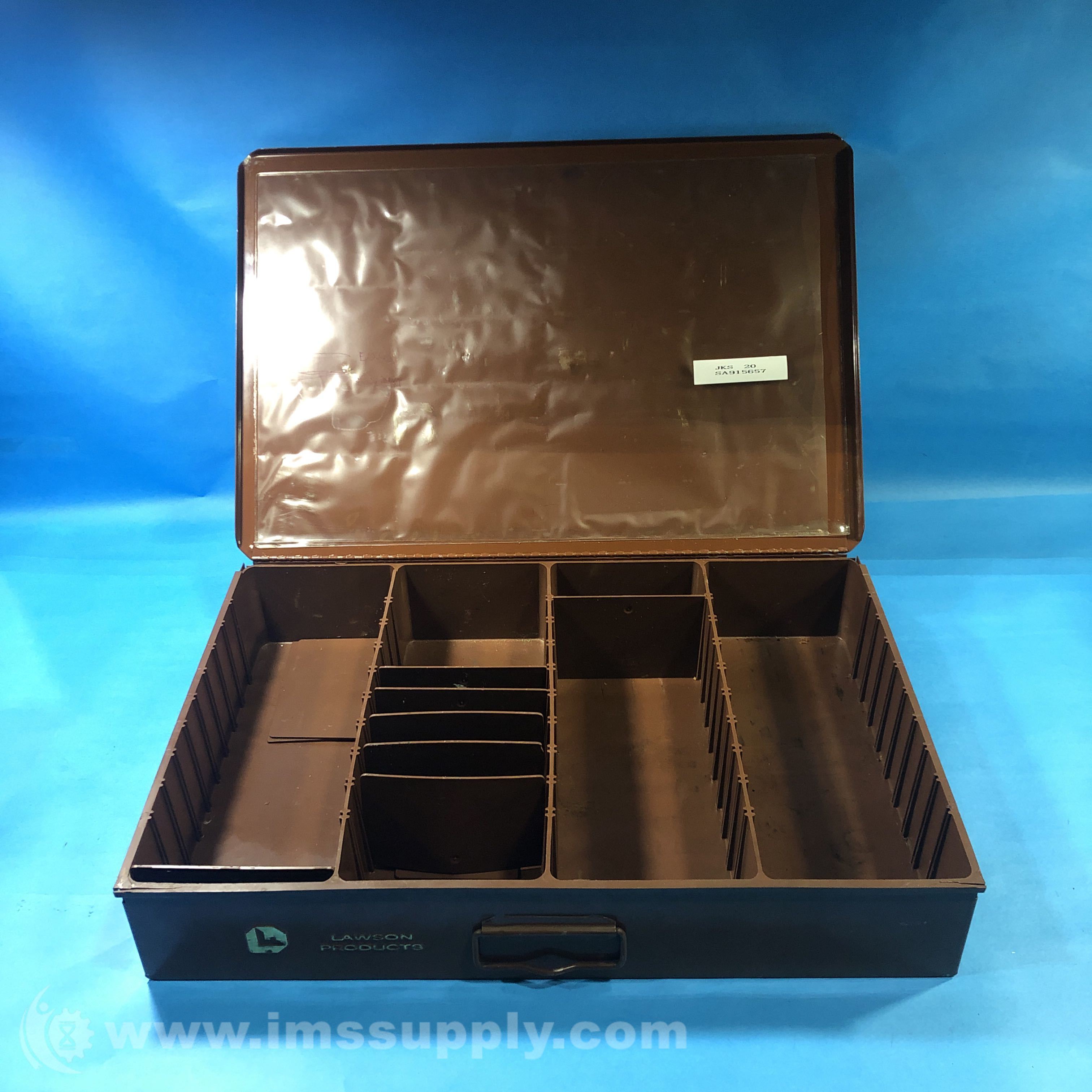 Lawson Heavy Duty Metal Box Storage Hardware Organizer - IMS Supply