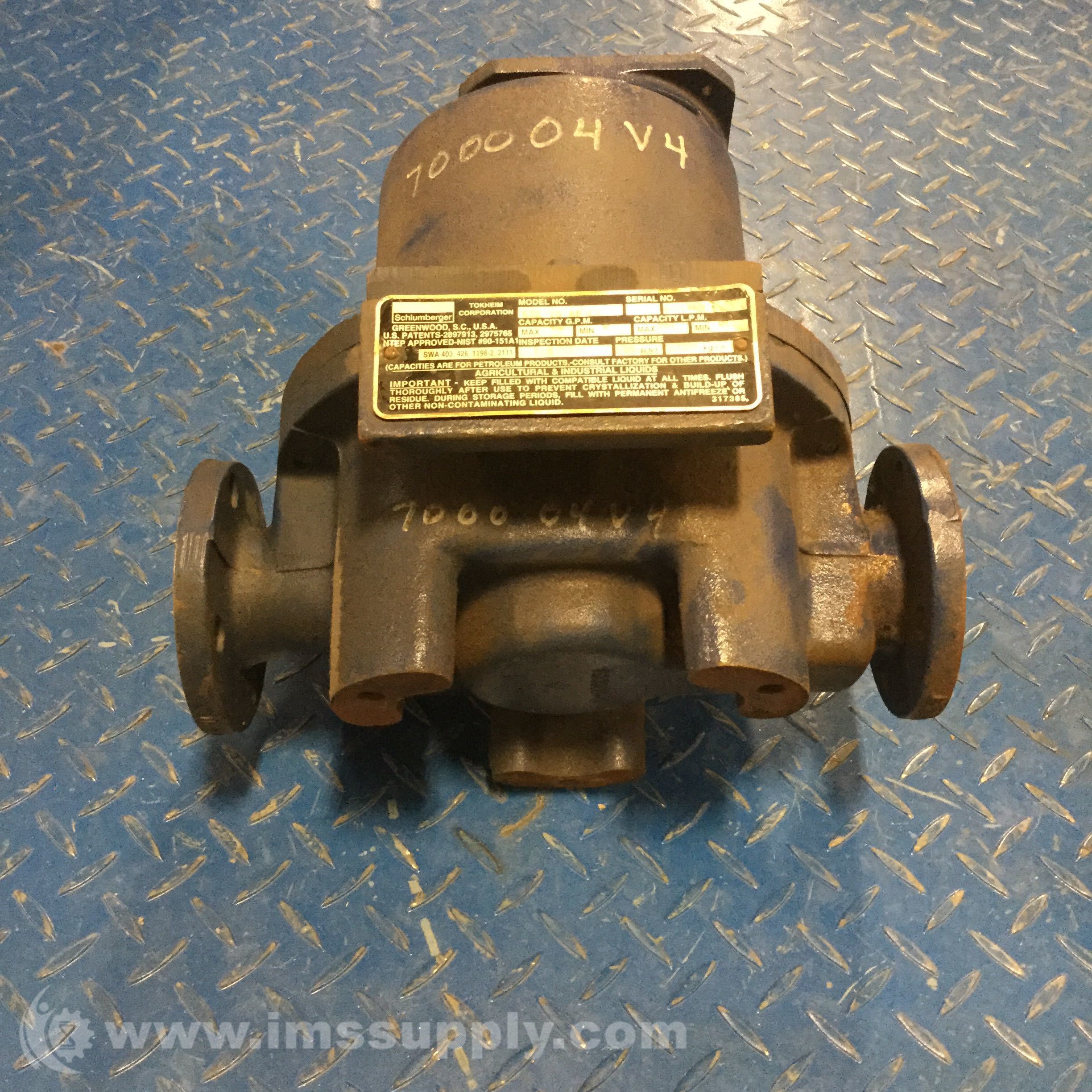 Tokheim 682-15-AF-L1 Piston Flow Meter 150PSI - IMS Supply