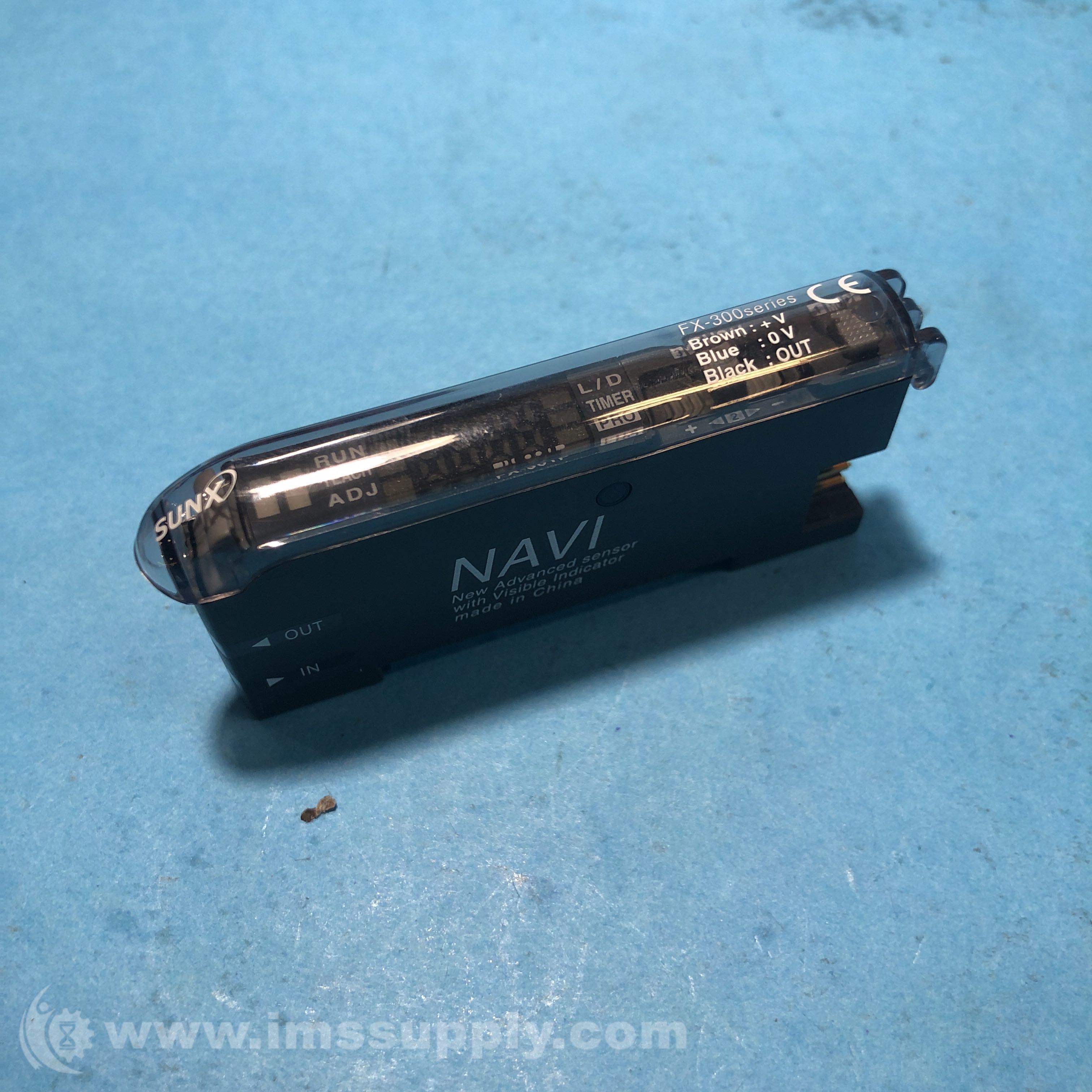 SUNX FX-301P Digital Fiber Sensor, FX-300 Series - IMS Supply