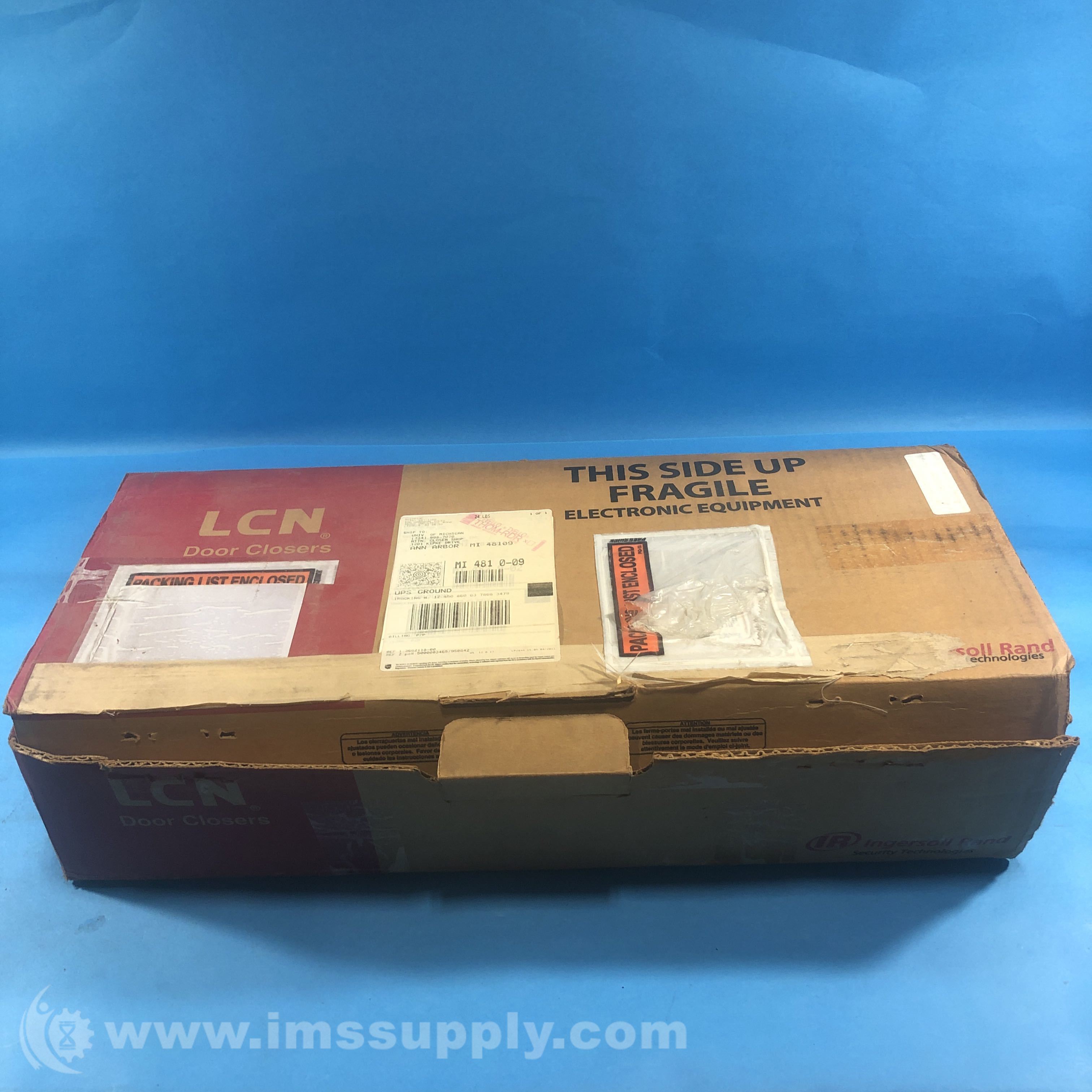 LCN 9540-3454-LH Standard Force Motor Gearbox, Left Hand - IMS Supply