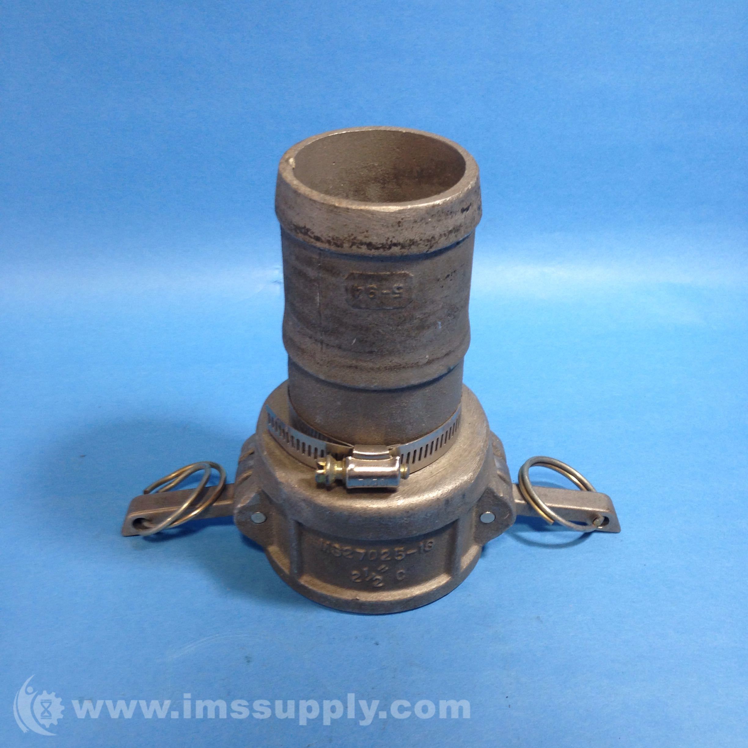 Evertite Morns Coupling MS27025-18 Aluminum Coupling - IMS Supply