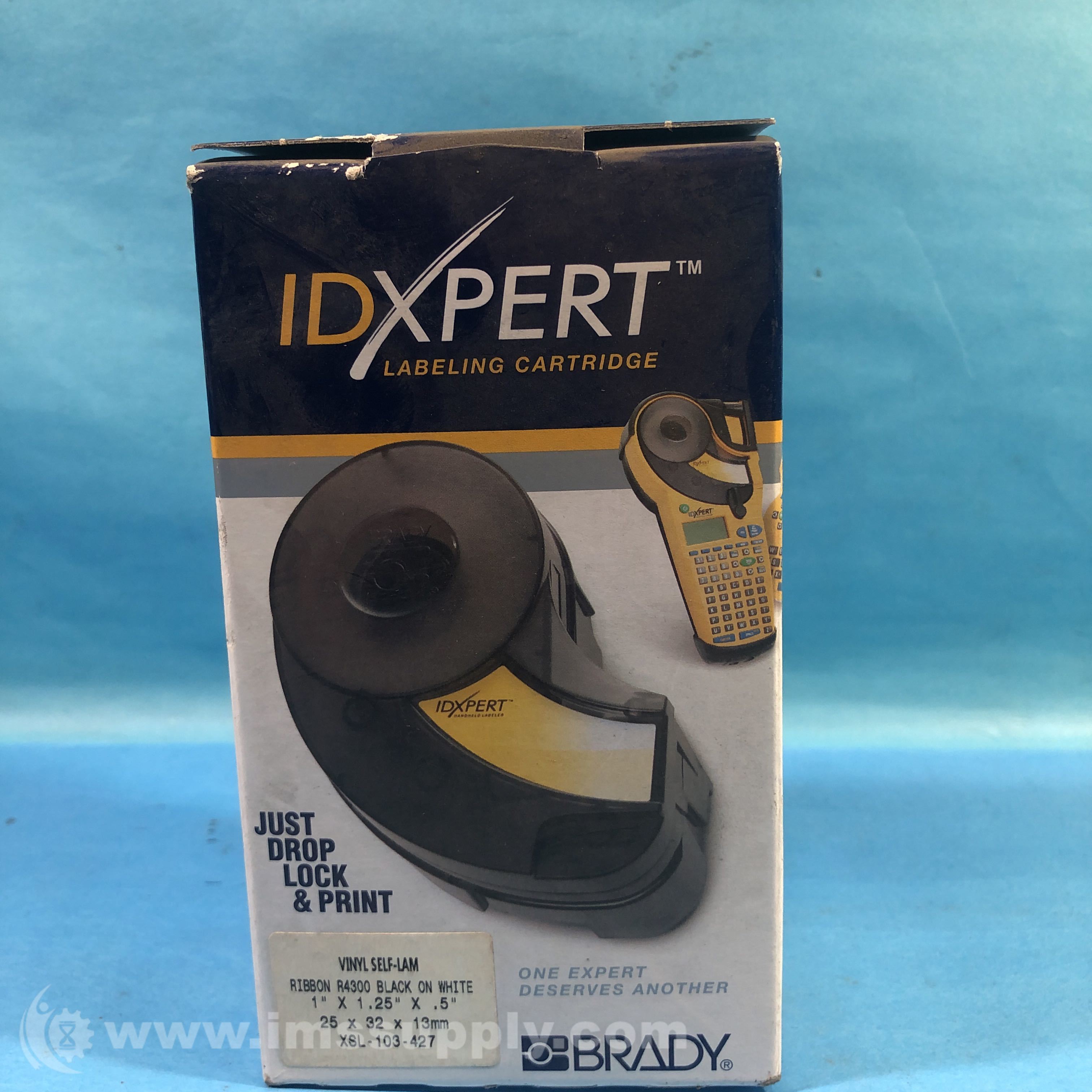 Brady XSL-103-427 Vinyl Self Lam Ribbon R4300 Series 250/roll - IMS Supply