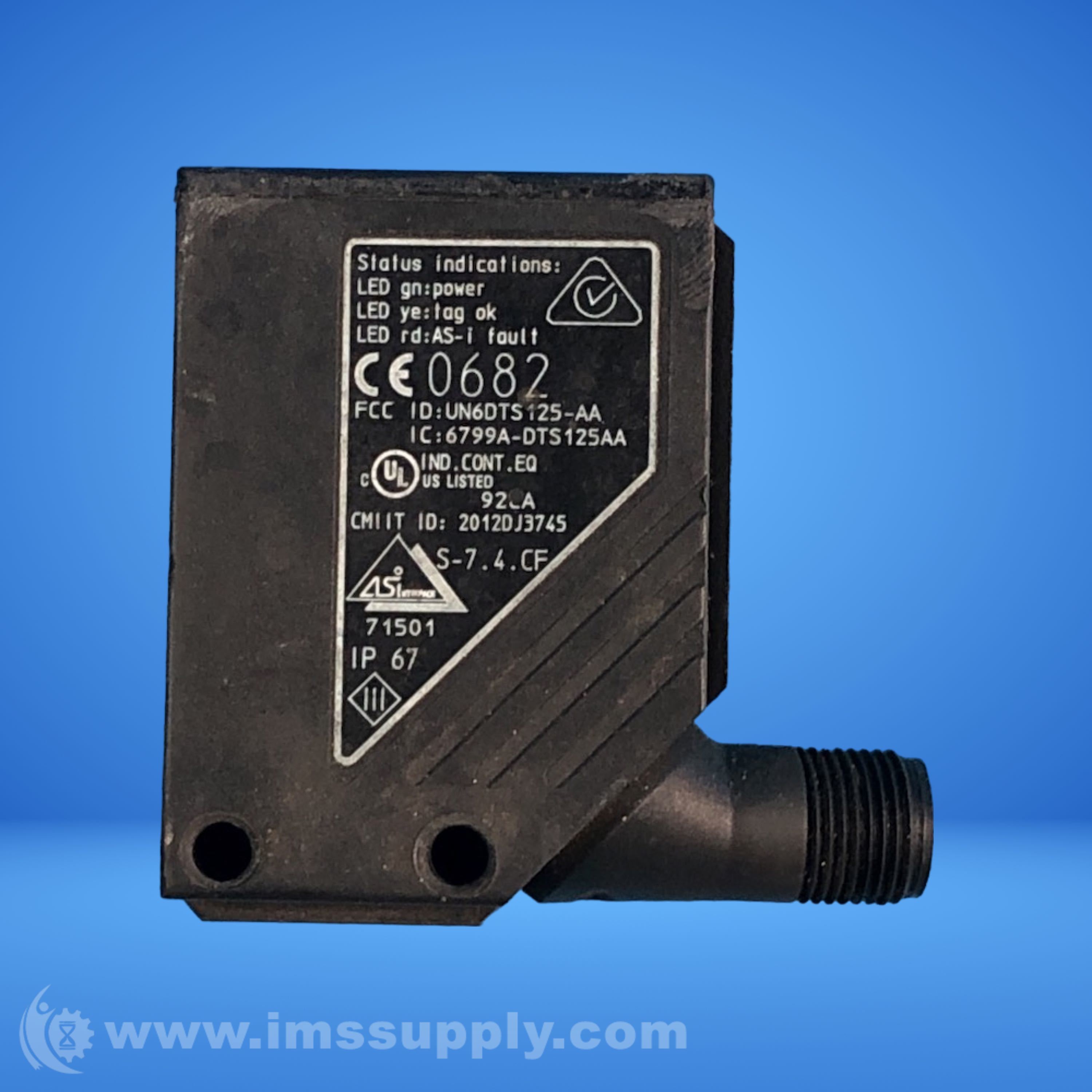 Ifm DTA100 Read Write Antenna Head - IMS Supply