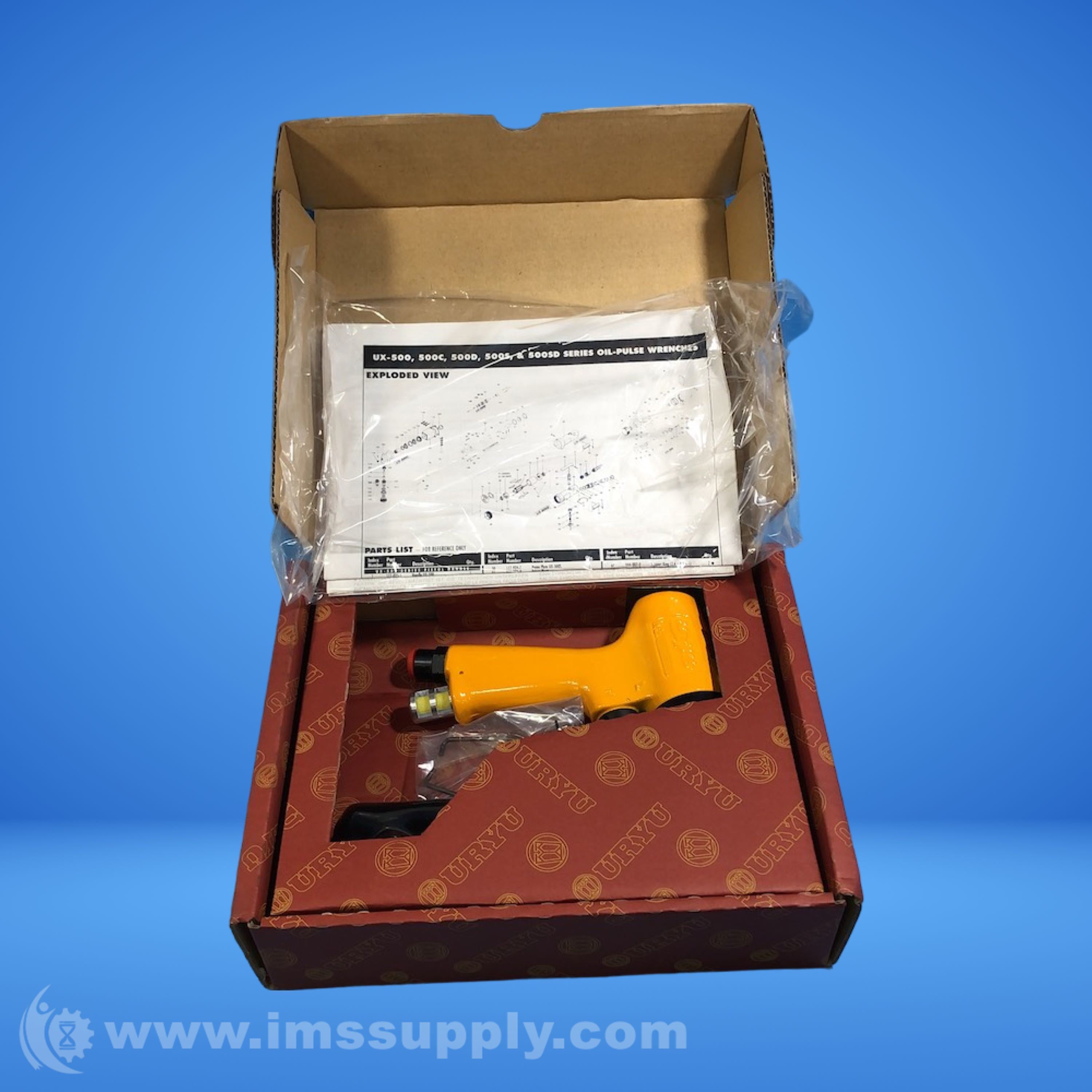 Uryu UX-500D U-Wrench, Pistol Non Shut-off - IMS Supply