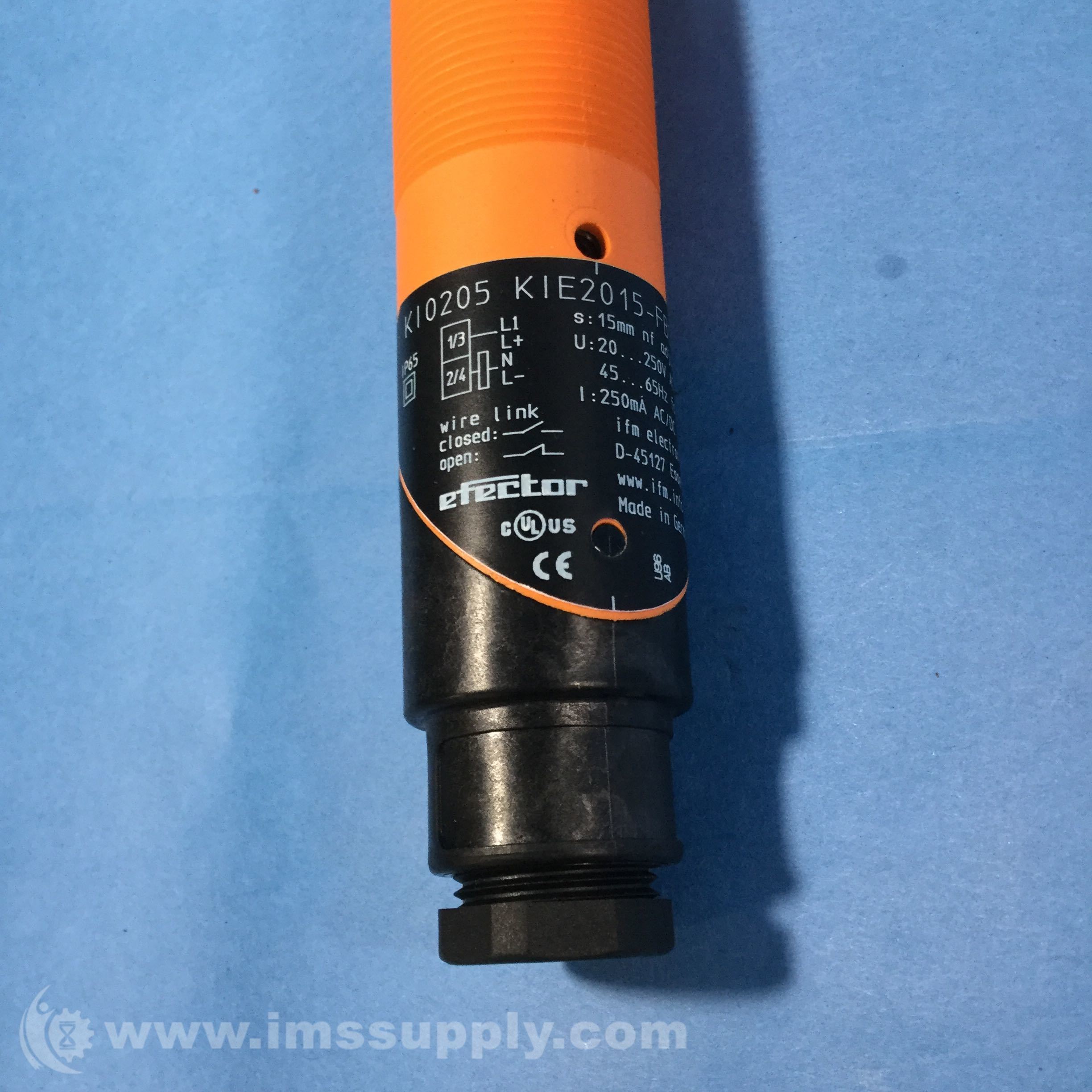 IFM Efector K102505 K1E2015-FB0A/N1 Capacitive Sensor - IMS Supply