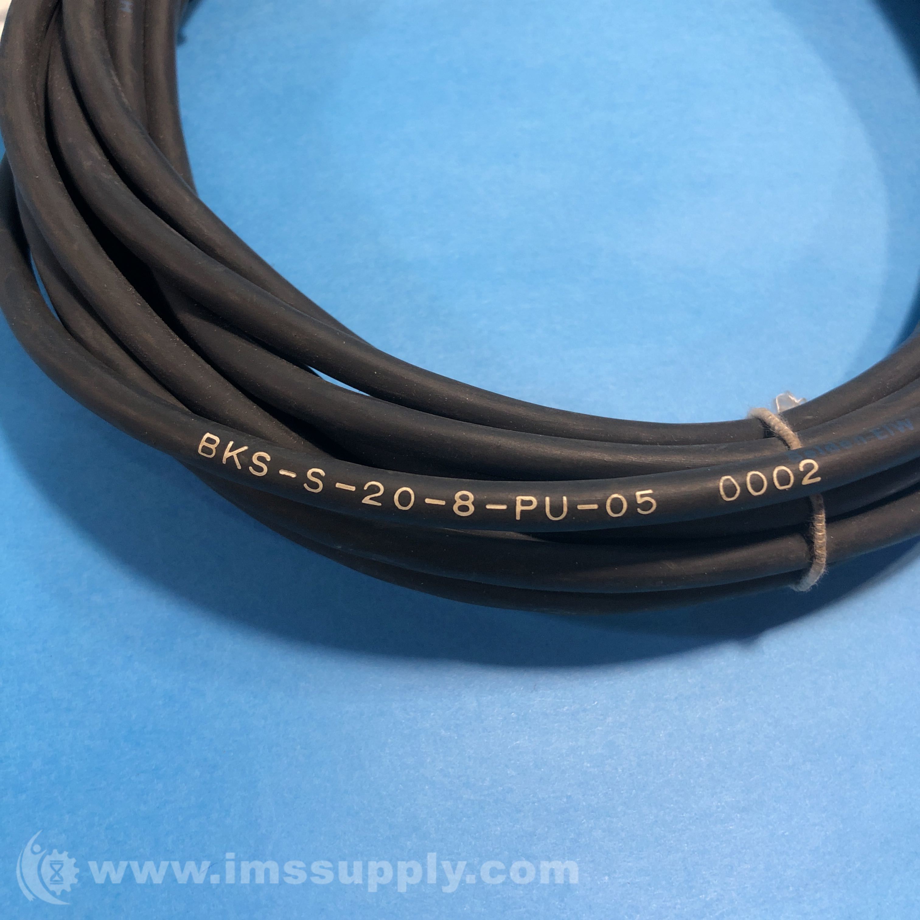 Balluff BKS-S20-8-PU-05 Cable Cordset, 5m Cable - IMS Supply