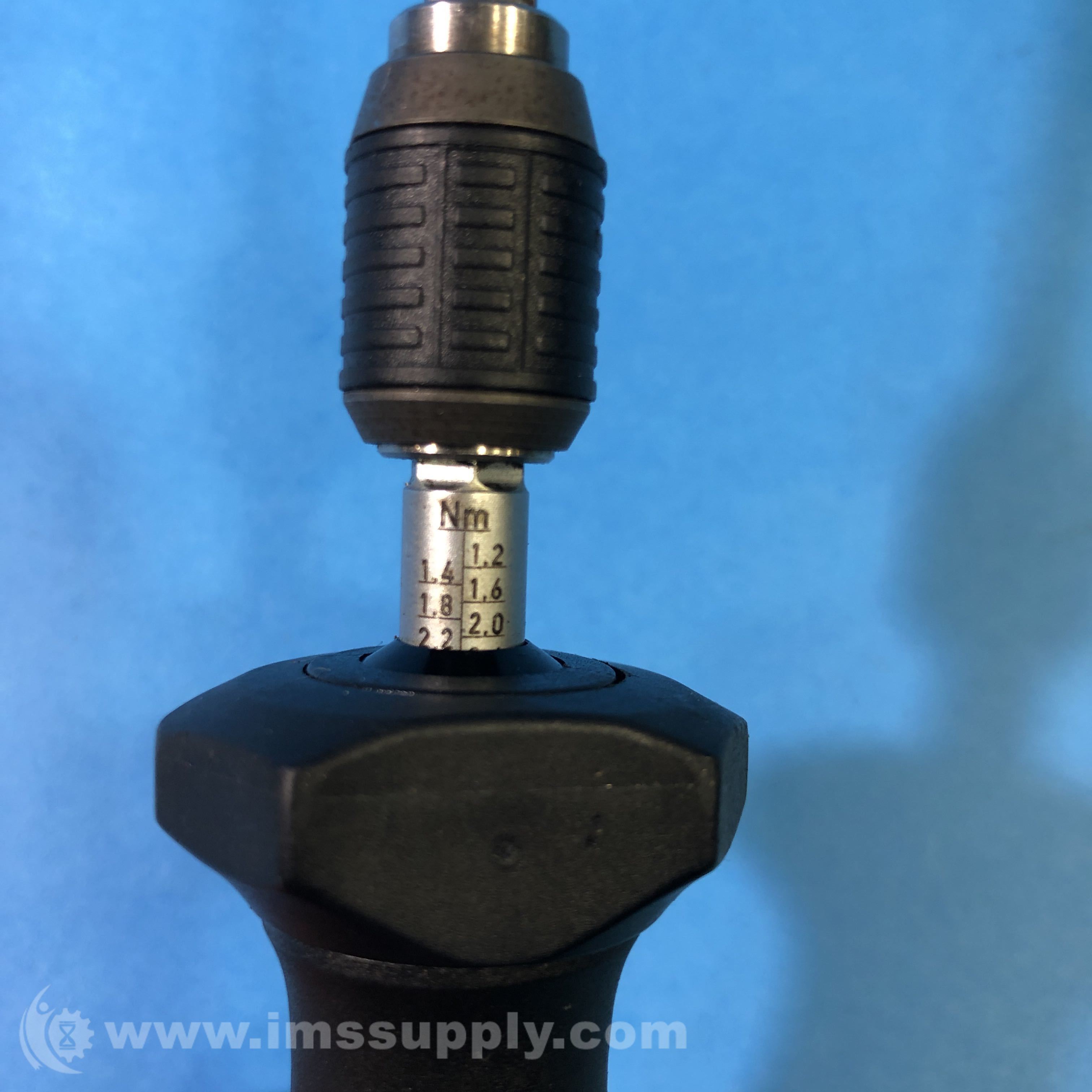 Sandvik 5680 105-02 Screwdriver Torque Wrench, 1.2-3.0 Nm - IMS Supply