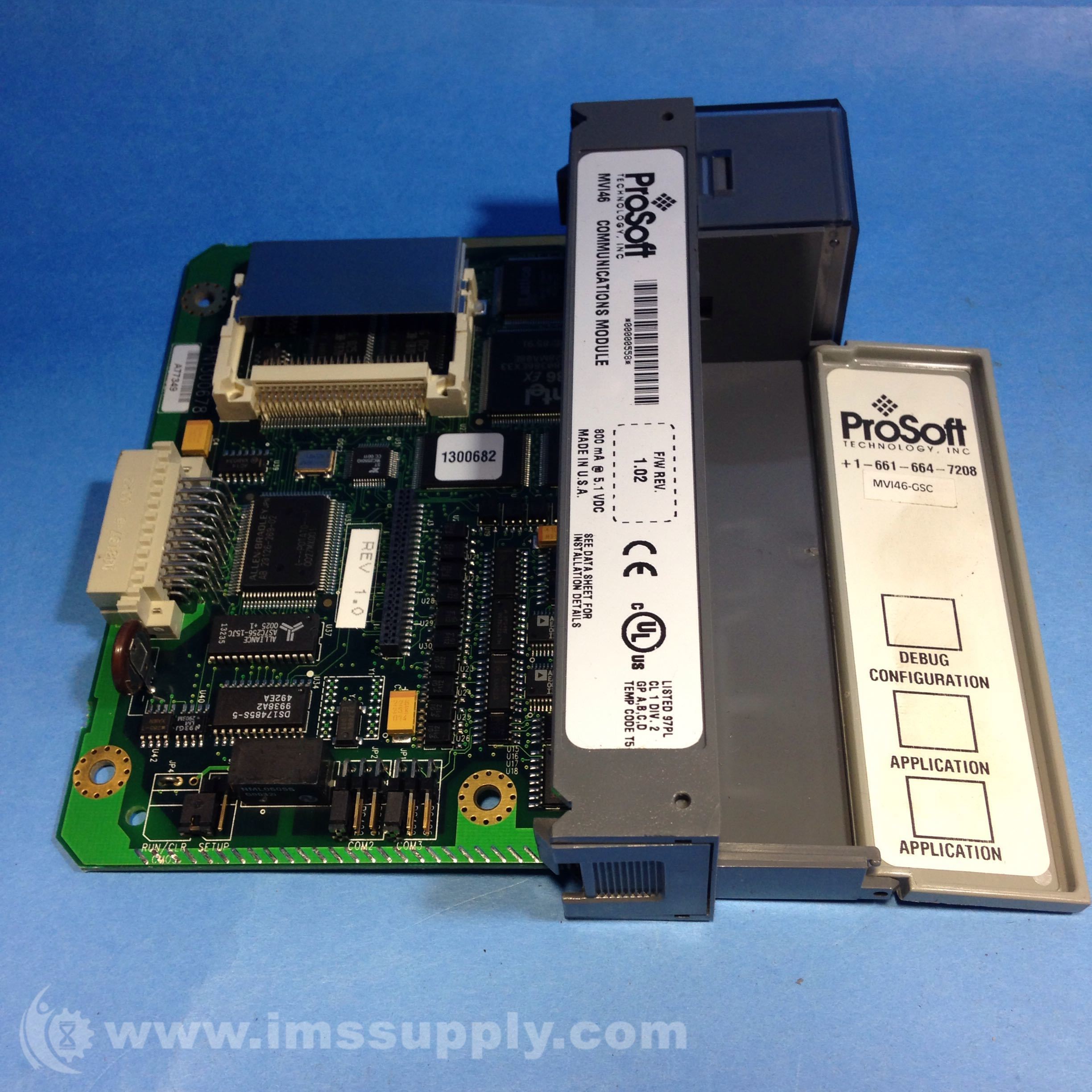 Prosoft MVI46-GSC Generic Serial ASCII Network Interface Module - IMS Supply