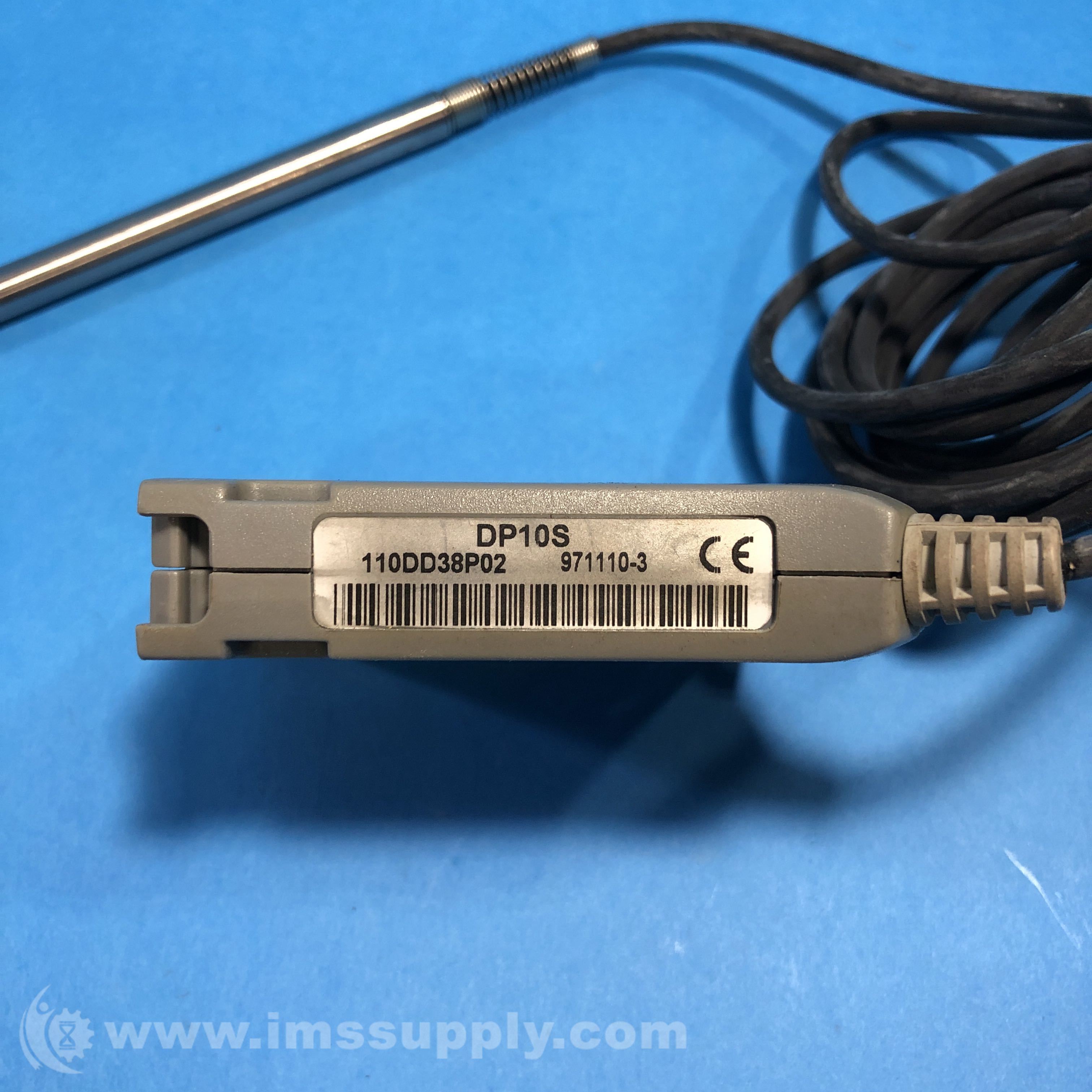 971110-3 (DP/10/S) 10MM Straight Spring Push Probe - IMS Supply