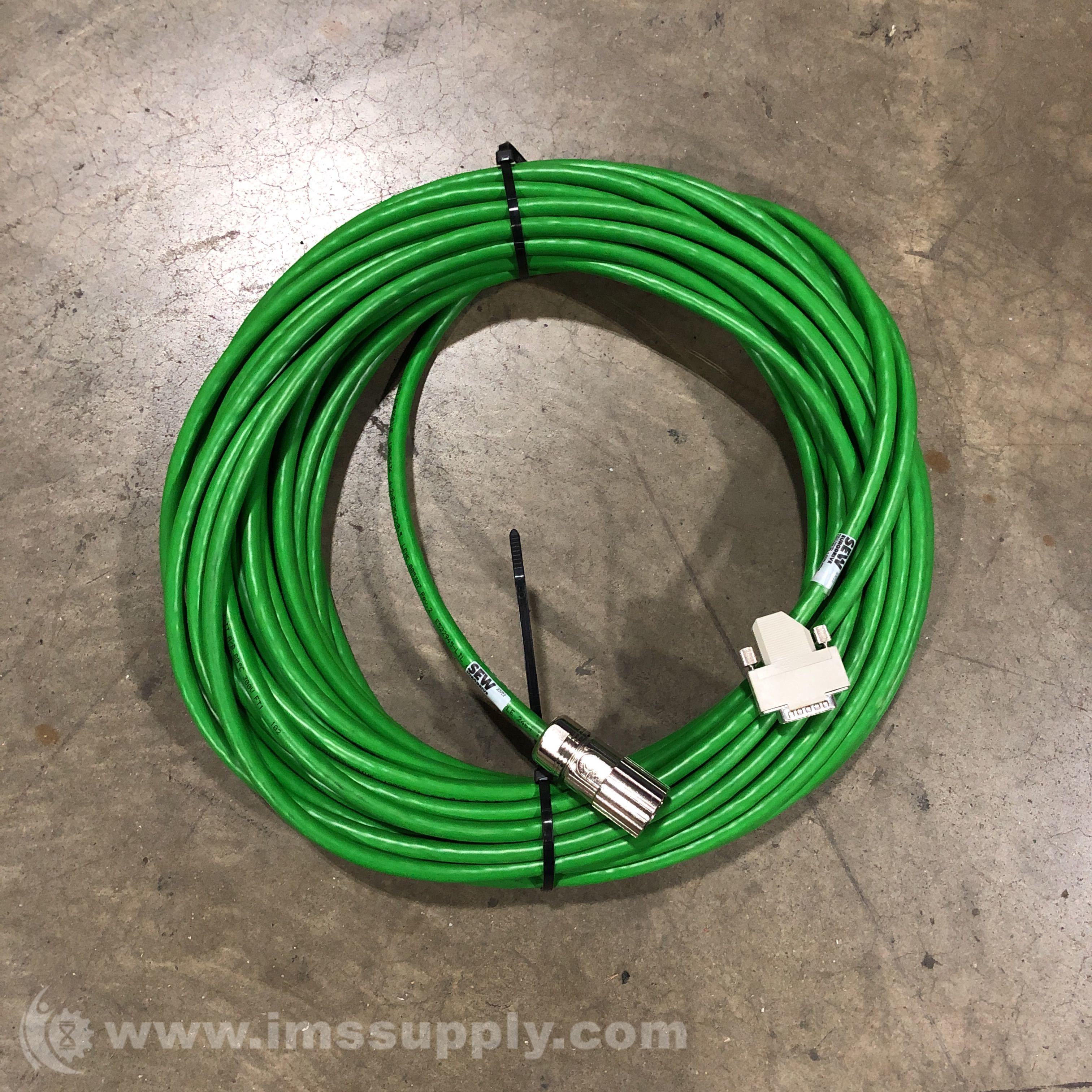 Sew Eurodrive 13324535.14 25M Green Encoder Cable - IMS Supply