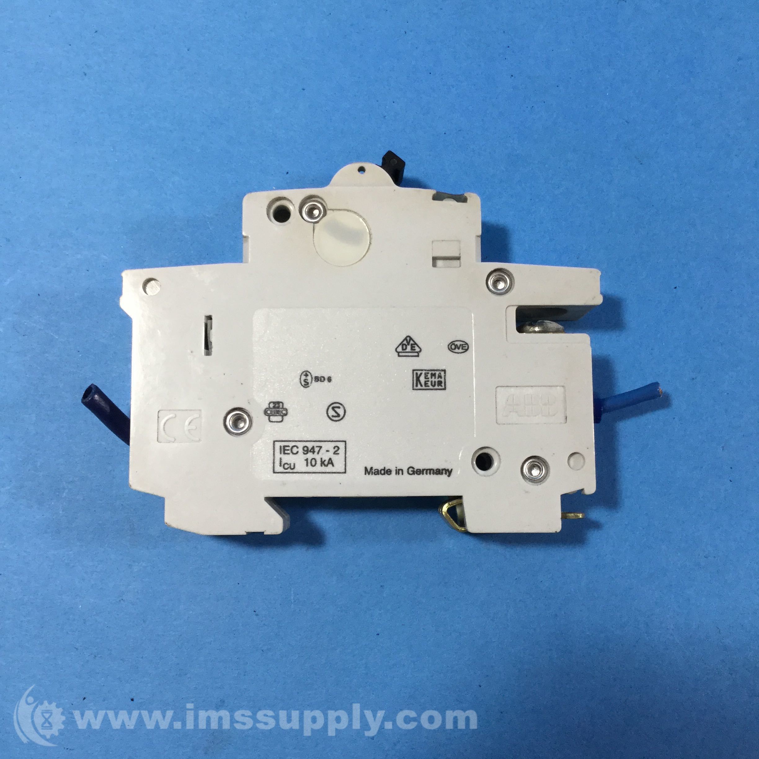 ABB S271-K16A Circuit Breaker, 16 Amps, 1-Pole, 240 VAC - IMS Supply