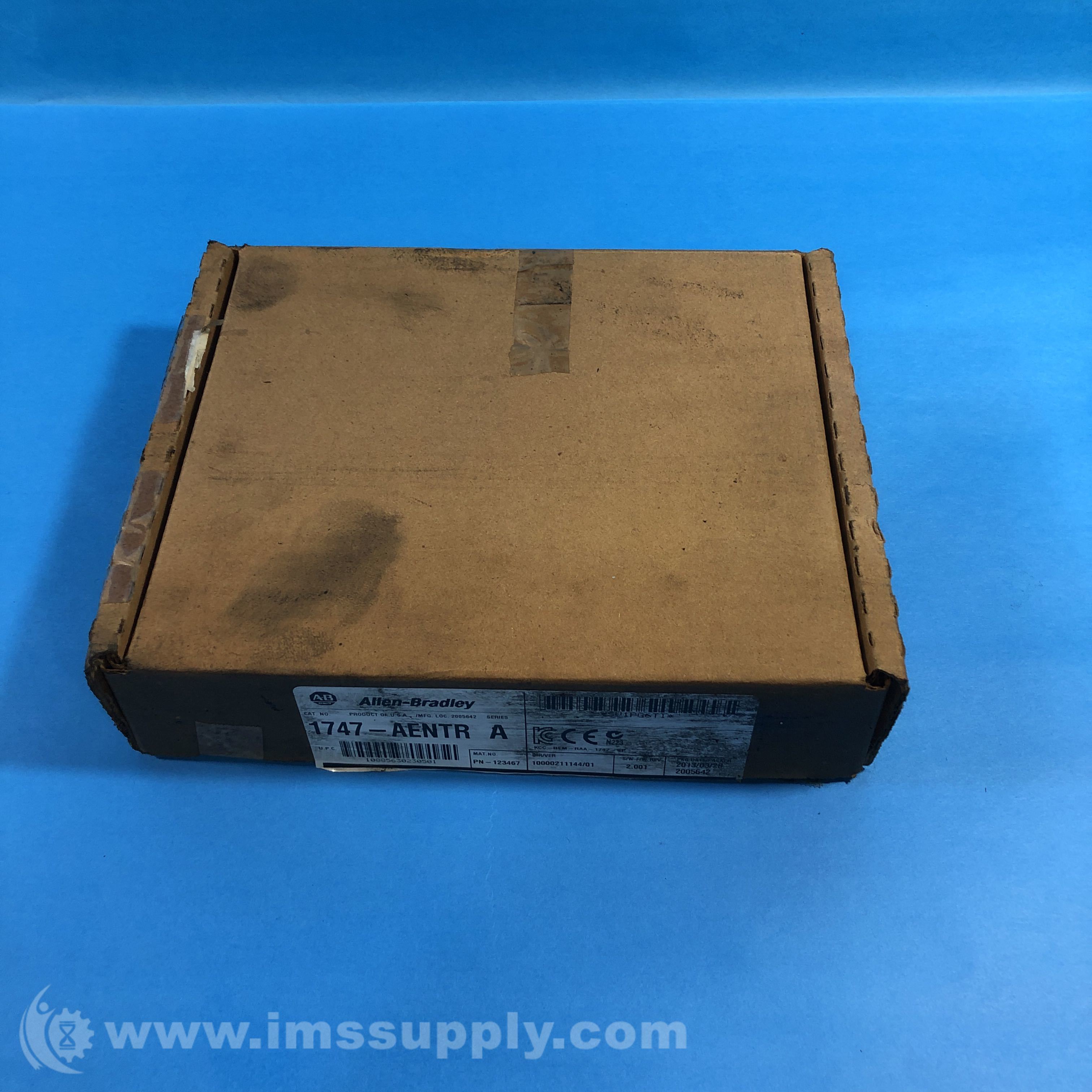 Allen Bradley 1747-AENTR Series A Ethernet/IP Adapter - IMS Supply