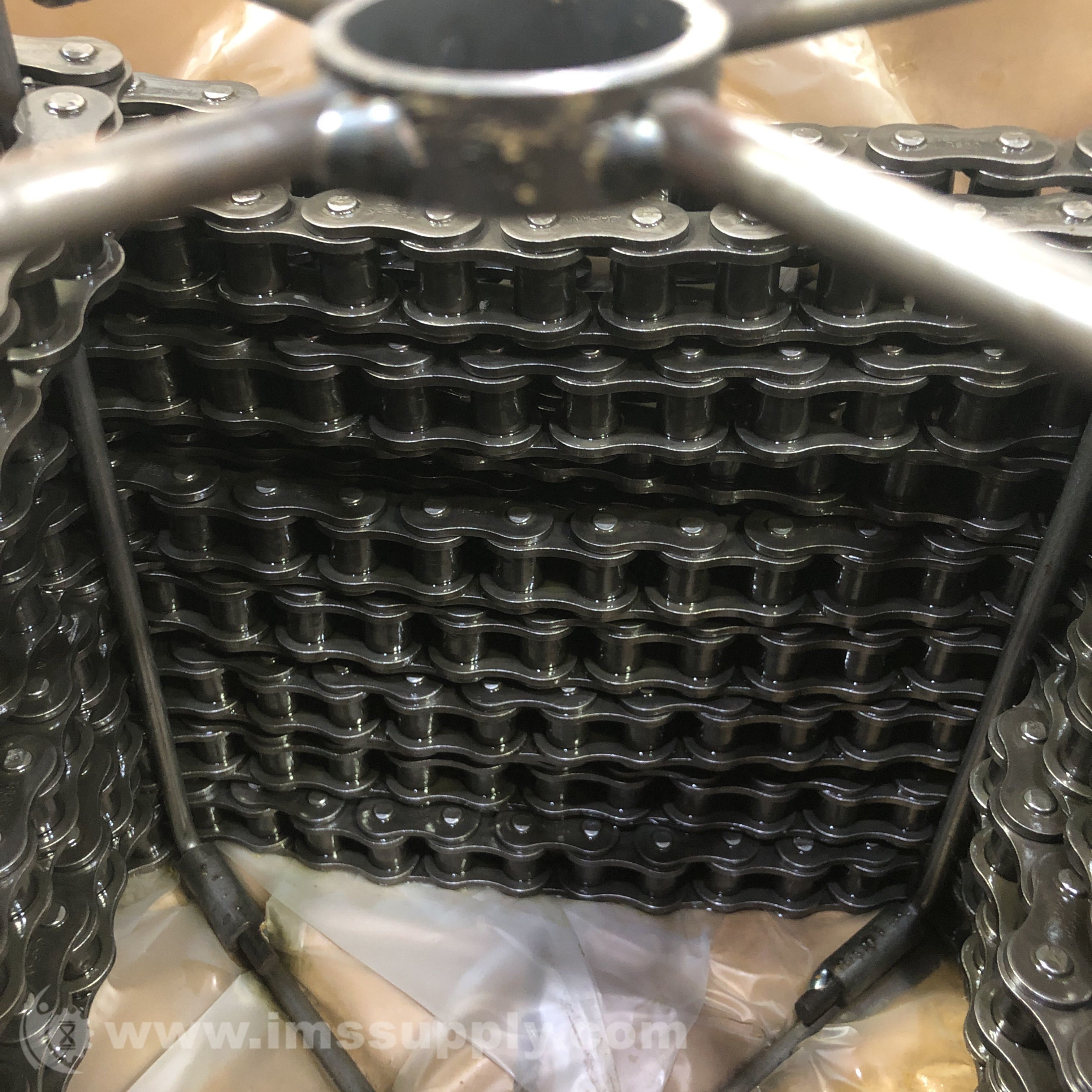 Tsubaki RS60-1-RP Length 100 Feet Roller Chain: Single Strand - IMS Supply