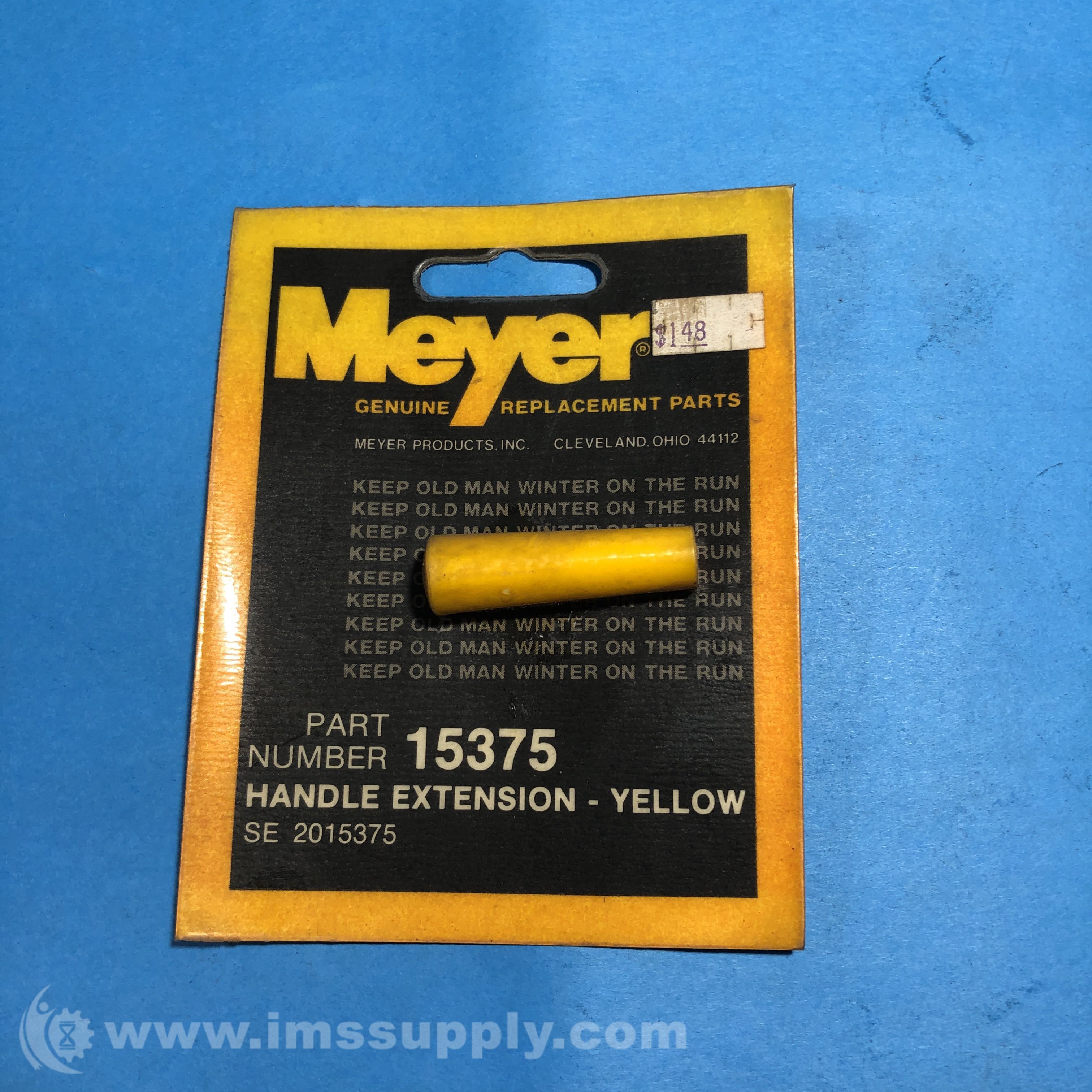 Meyer Products 15375 Yellow Extension Handle - IMS Supply