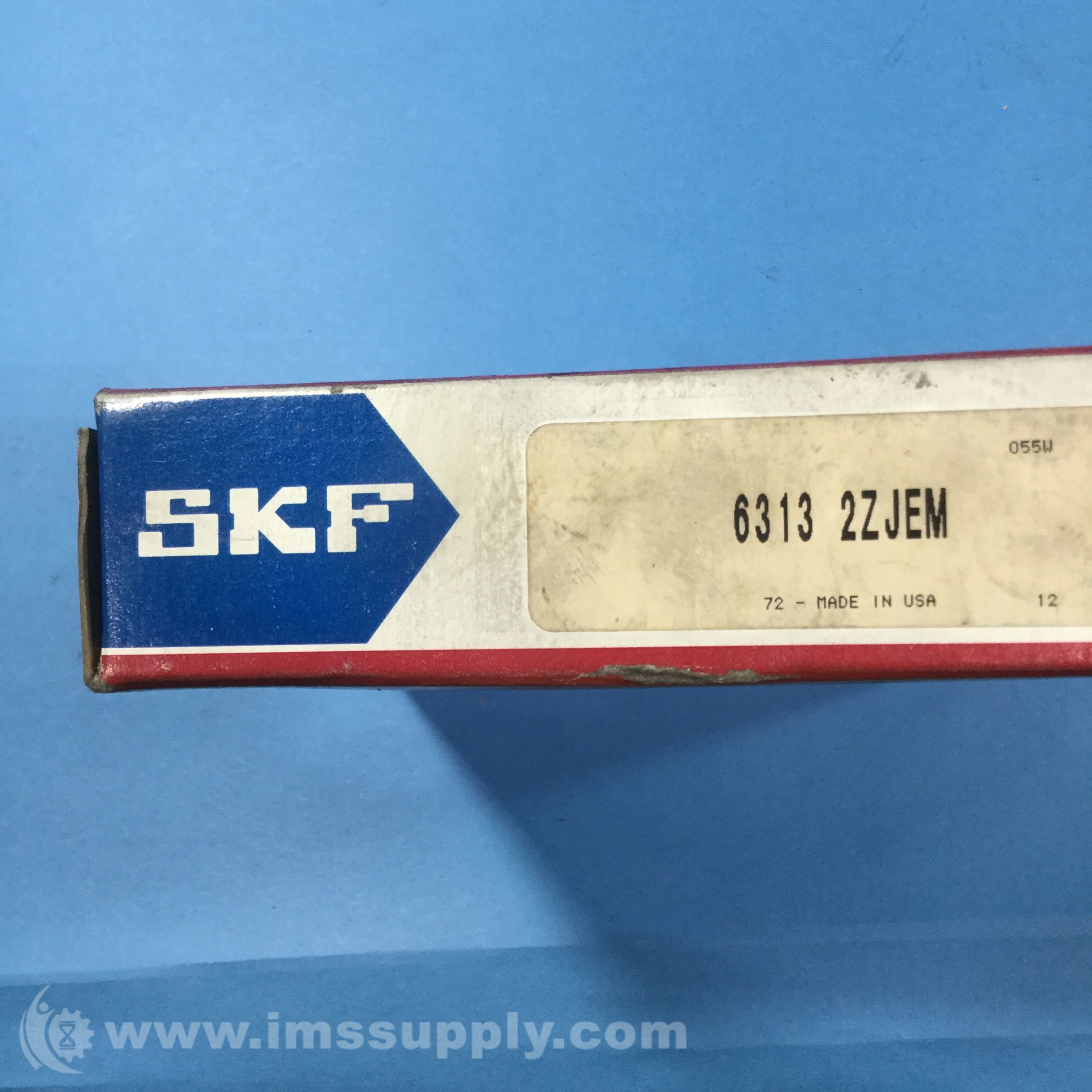 SKF 6313 2ZJEM Radial/Deep Groove Ball Bearing - Round Bore - IMS Supply