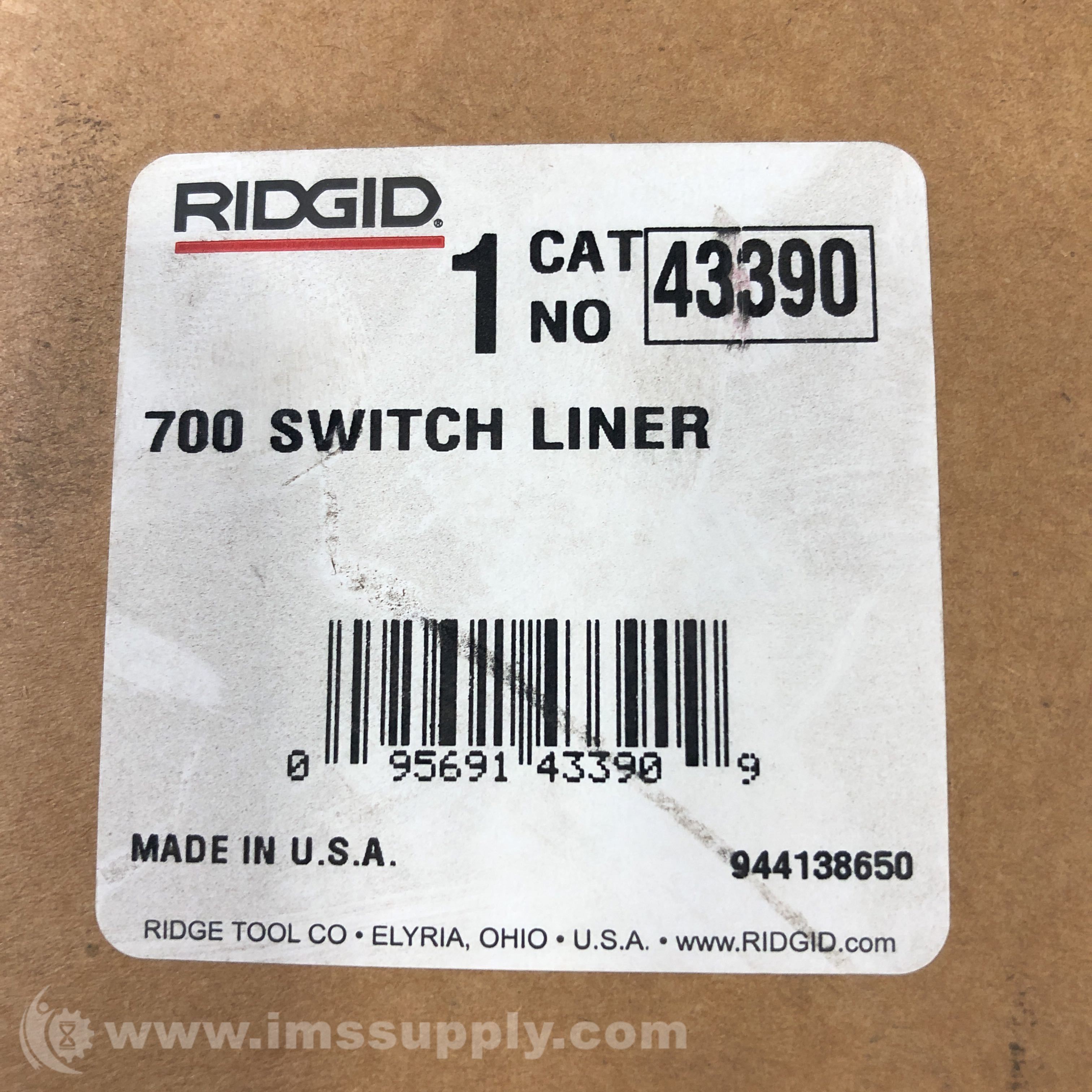 RIDGID 43390 700 Switch Liner - IMS Supply