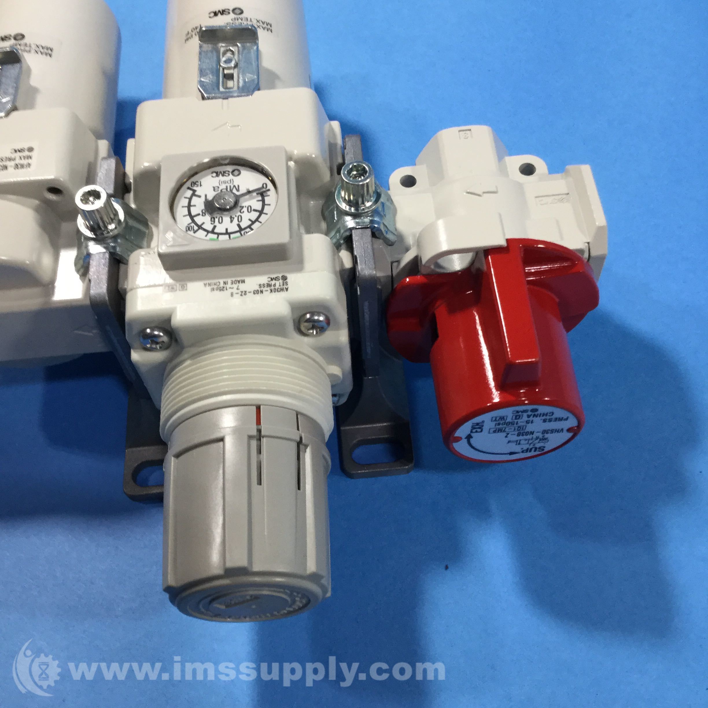 SMC AC30D-N03E-V1-2Z-B Combo Modular F.R.L. Unit - IMS Supply