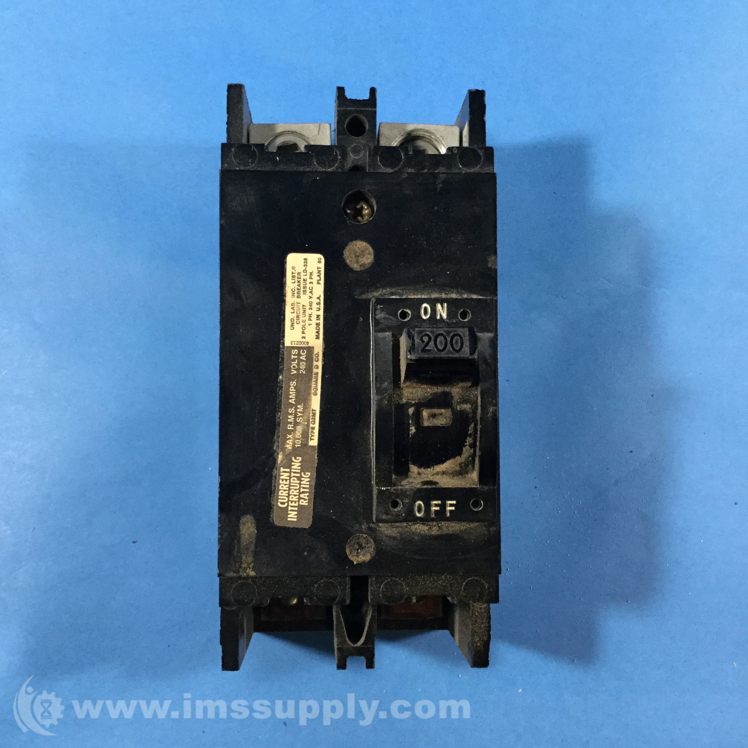 Square D Q2M-2200-MT Circuit Breaker - IMS Supply