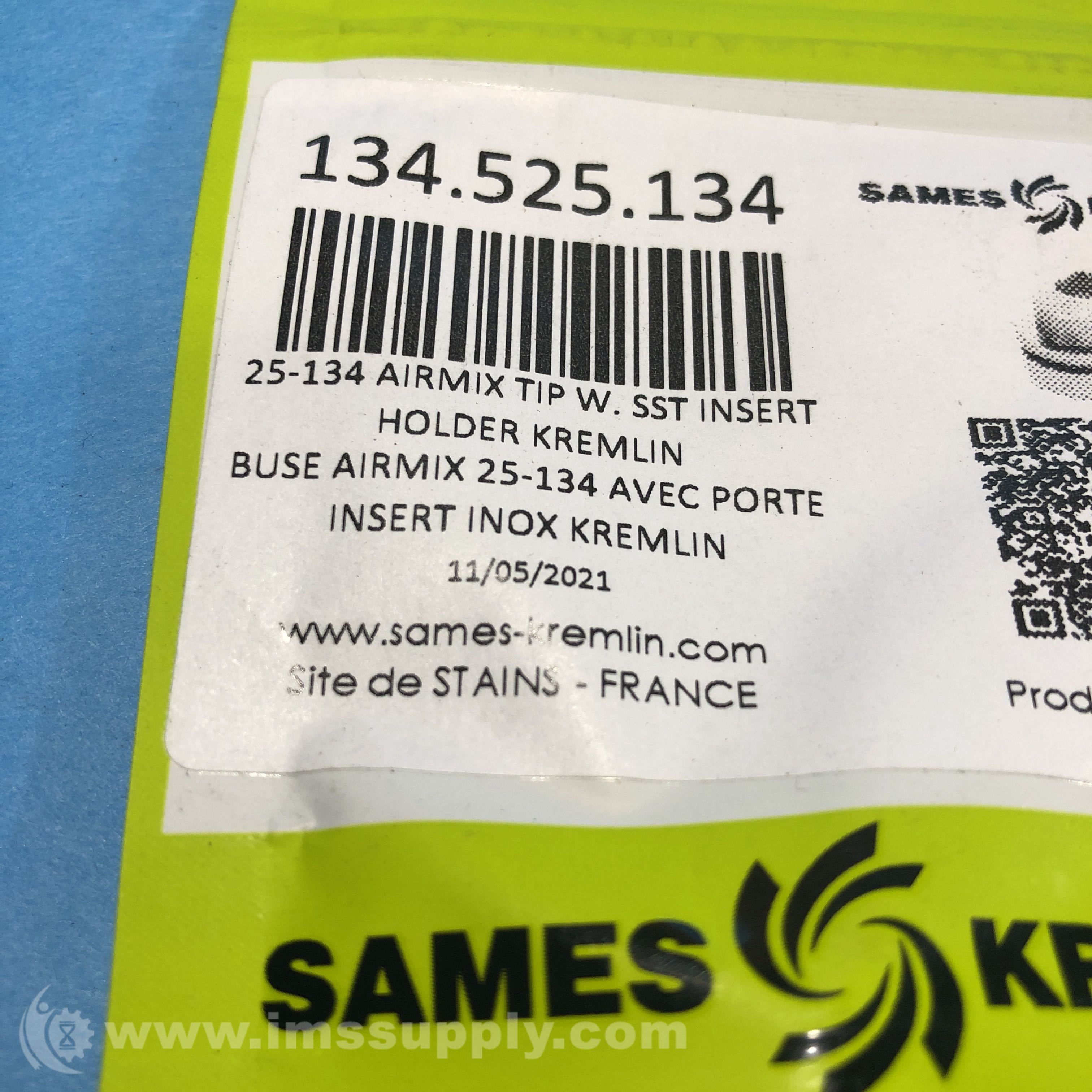 Sames Kremlin 134.525.134 Airmix Tip w/ SST Insert - IMS Supply