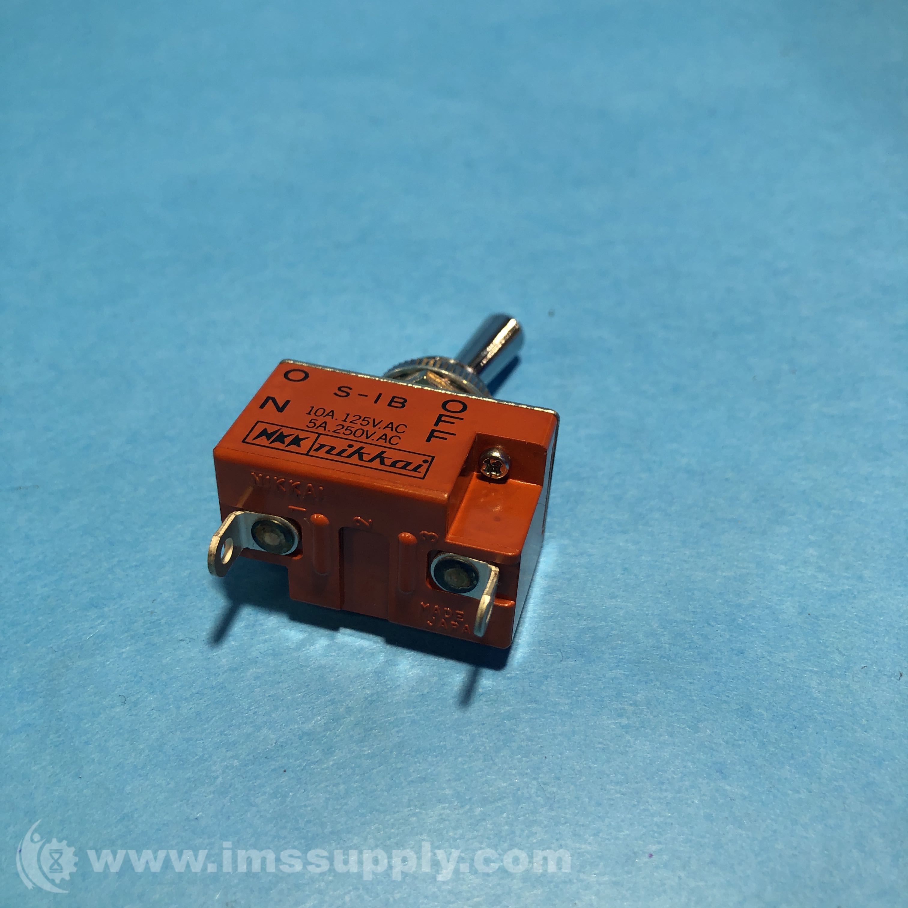 Nikkai S-IB On / Off Toggle Switch - IMS Supply