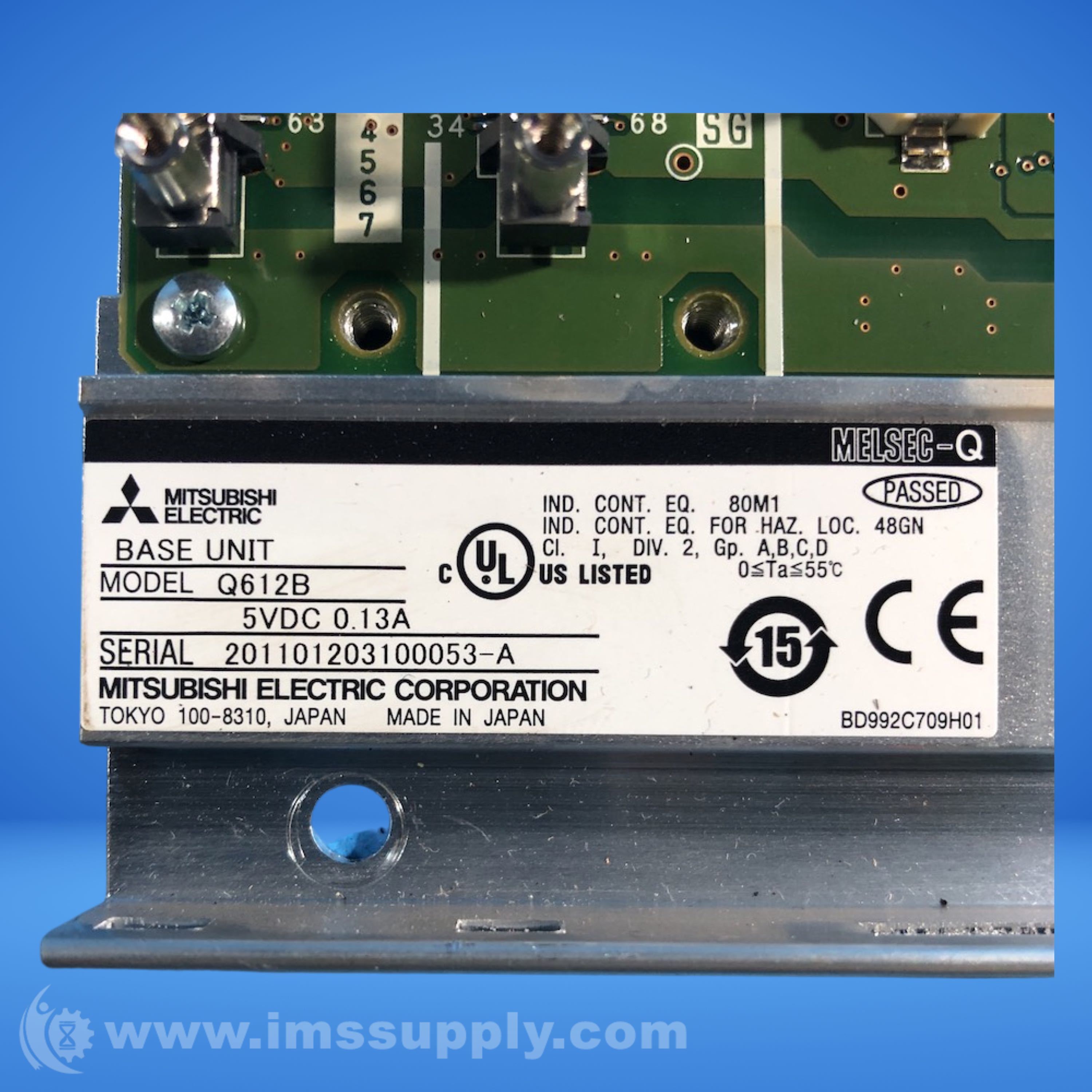 Mitsubishi Electric Q612B - IMS Supply