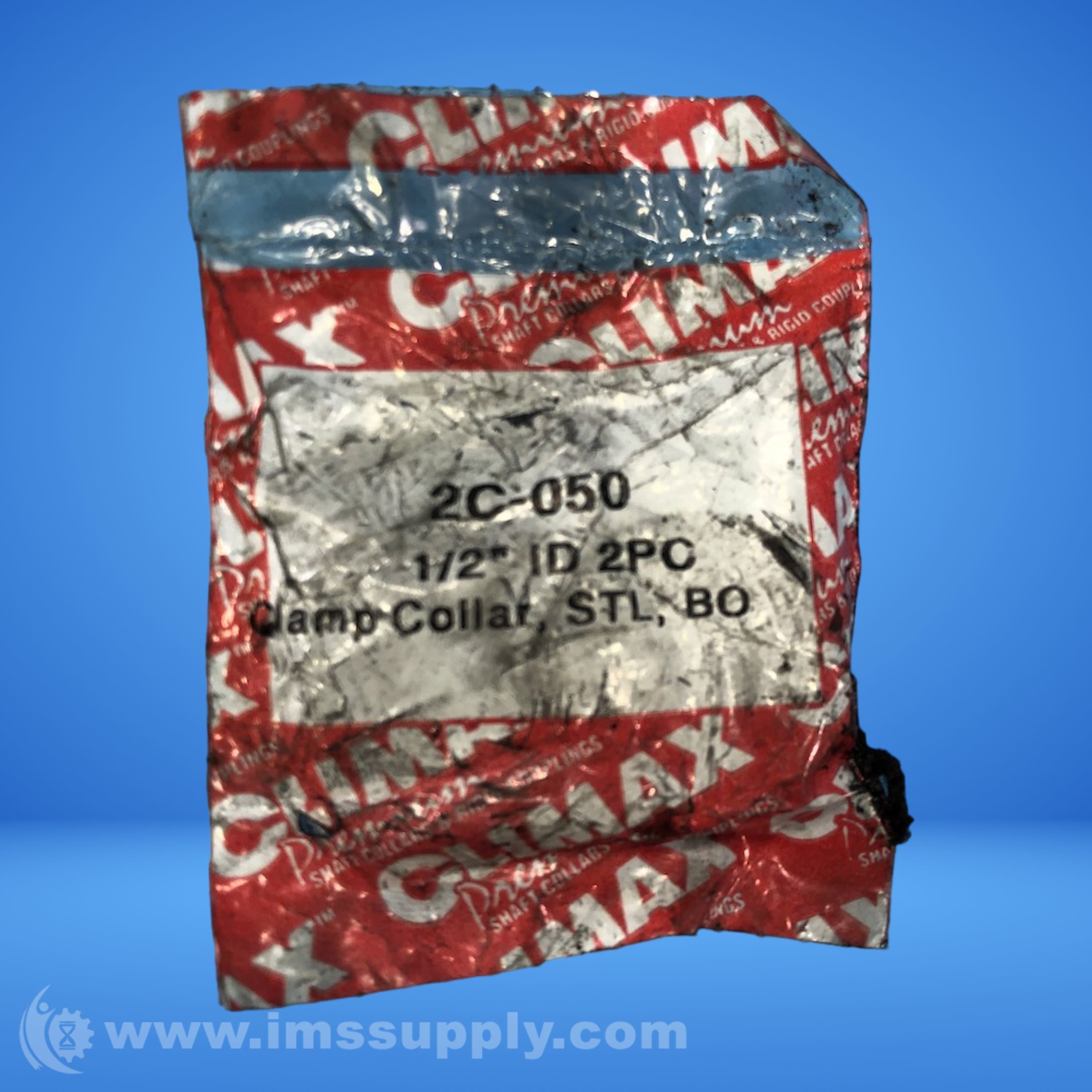 Climax Metal Products 2C-050 Two Piece Clamping Collar - IMS Supply