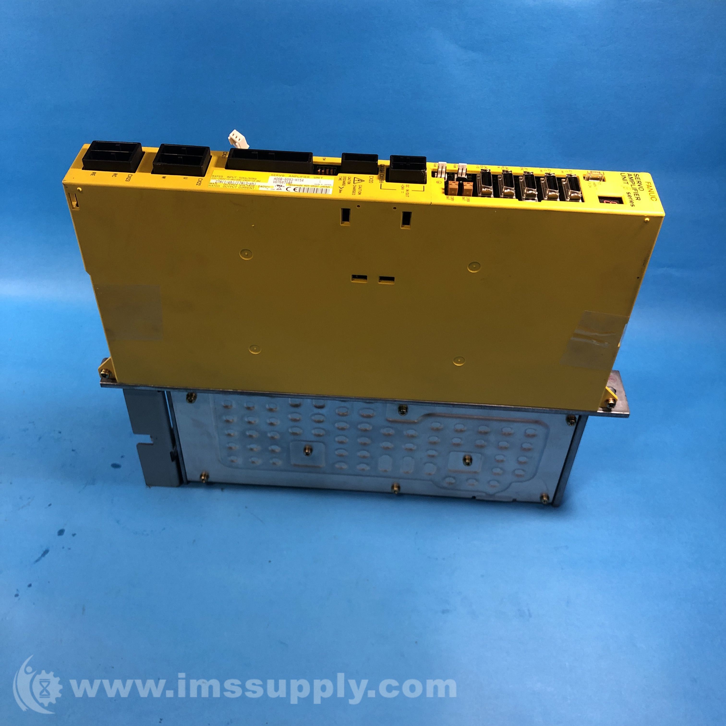 Fanuc A06B-6093-H154 Servo Amplifier Unit - IMS Supply Fanuc A06B-6093-H154 Servo Amplifier Unit - IMS Supply
