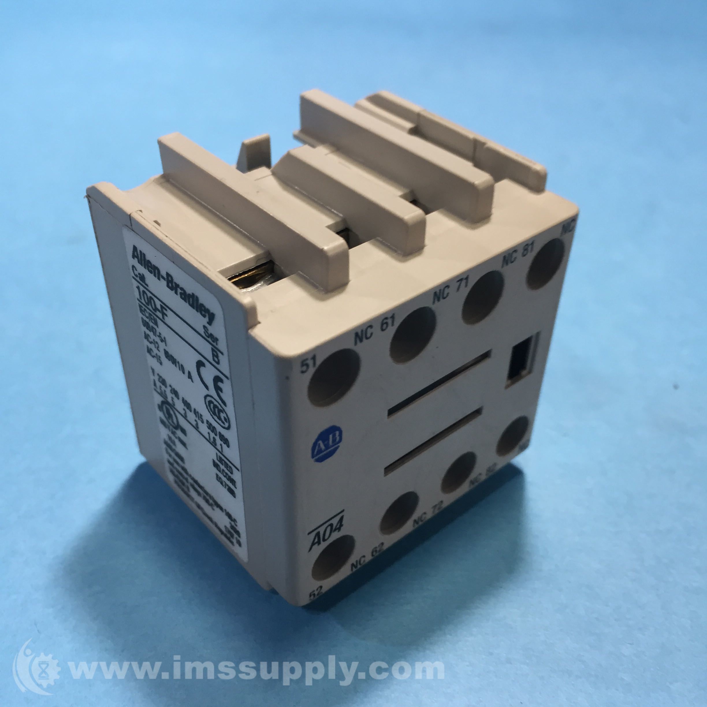 ALLEN BRADLEY 100-FA04 - IMS Supply