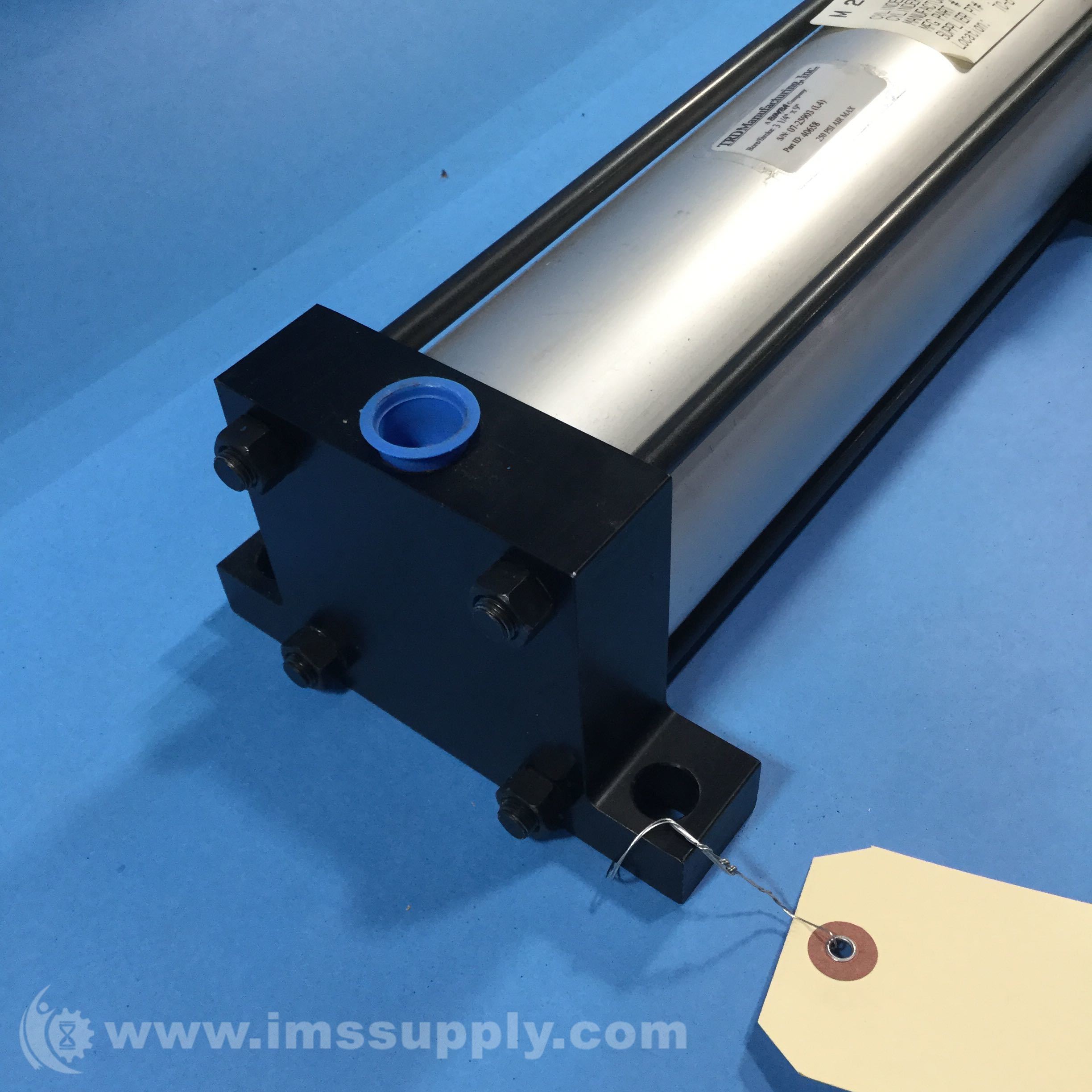 Bimba TA-MS2-3.25X9-HC-MPR Pneumatic Cylinder, 3 1/4 Bore x 9 S - IMS ...