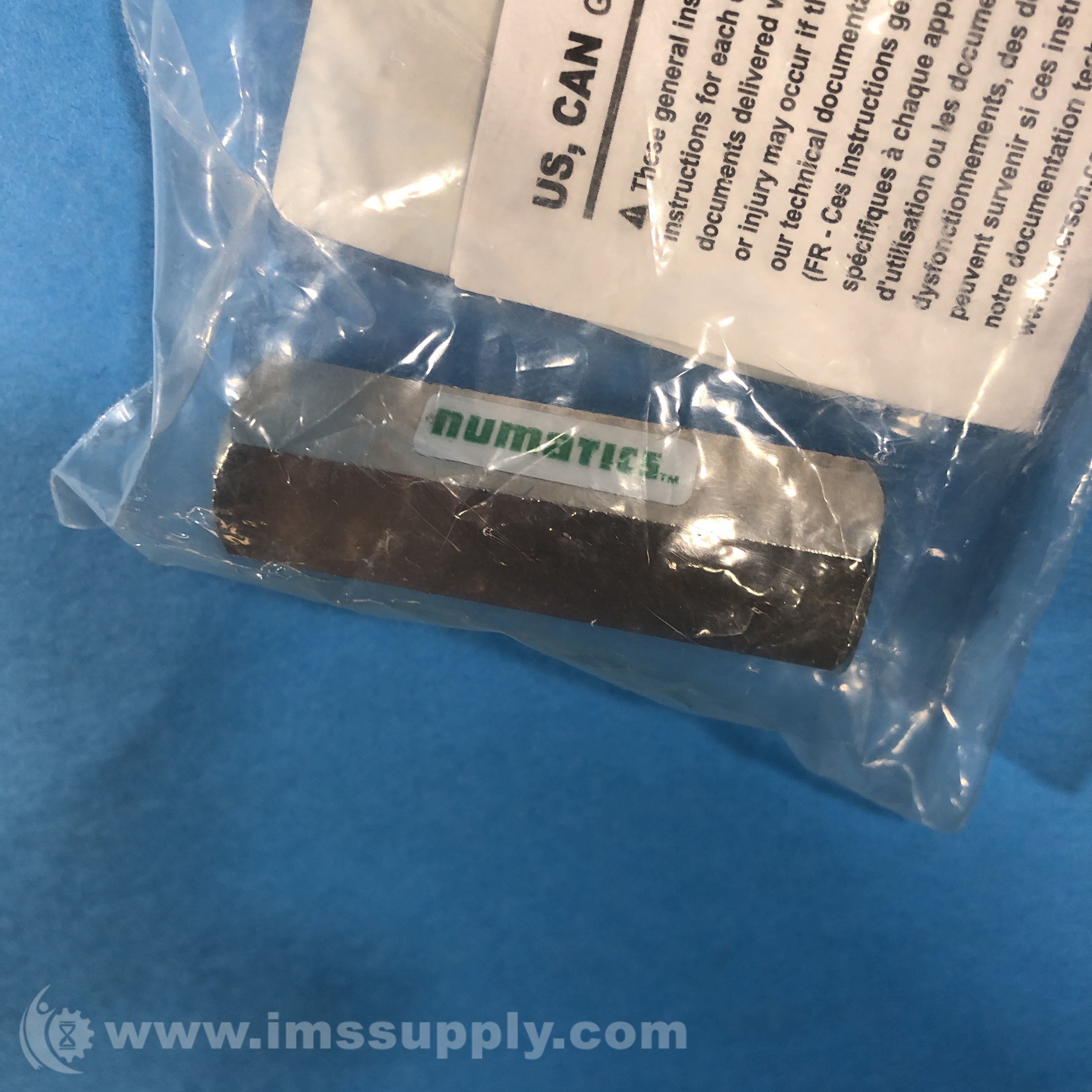 Numatics CV3FN-A Np Brass Inline Check Valve 3/8 NPT Female - IMS Supply