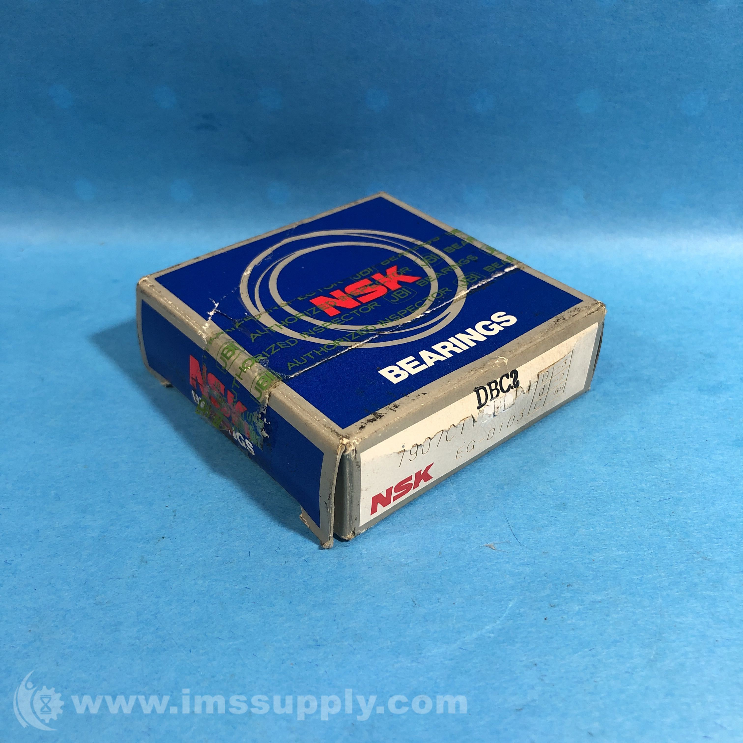 NSK 7907C TY SUL P4 Angular Contact Ball Bearing - IMS Supply